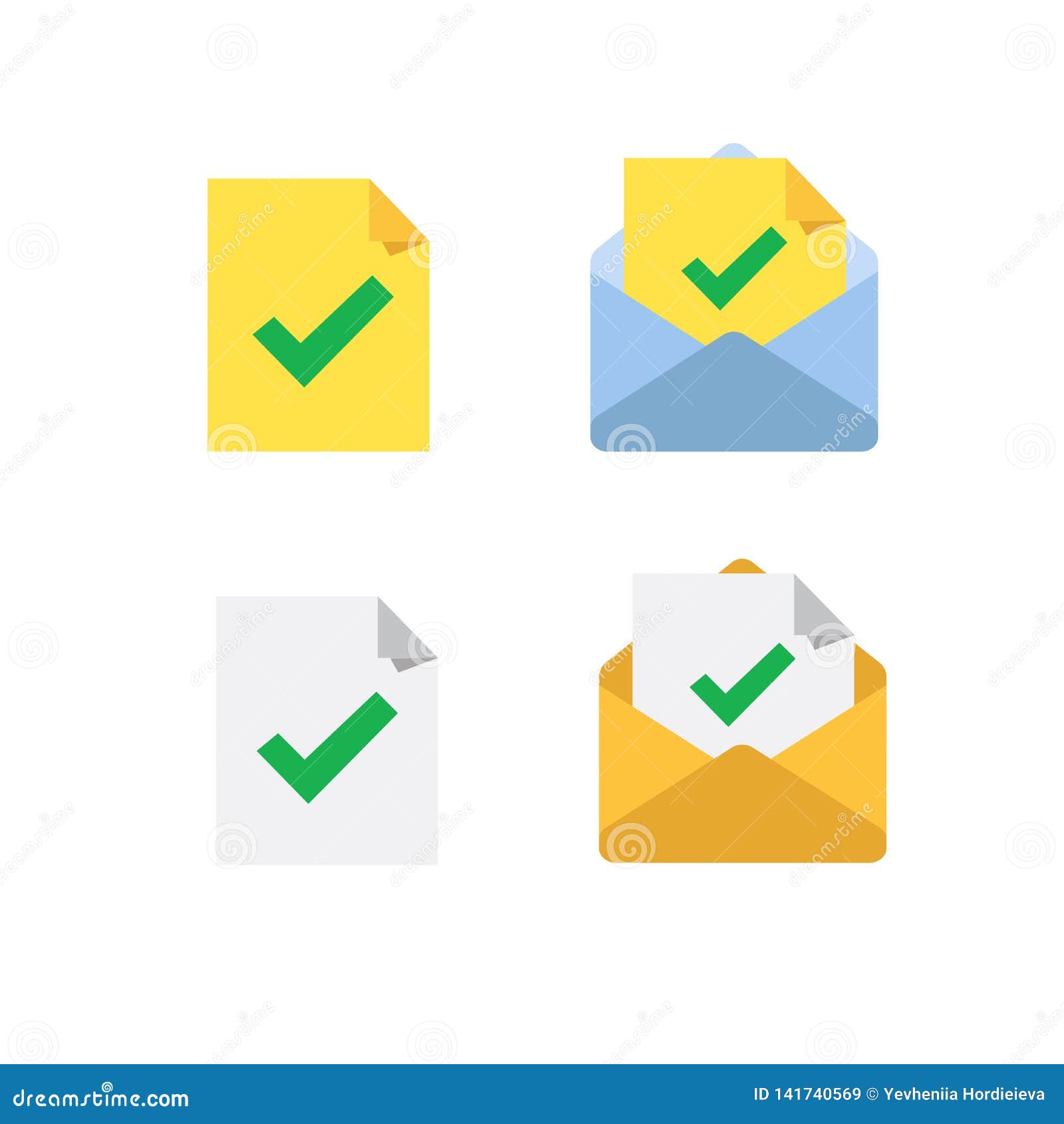 Checking Process Icon. Successfully Checked. Approved. Testing ...
