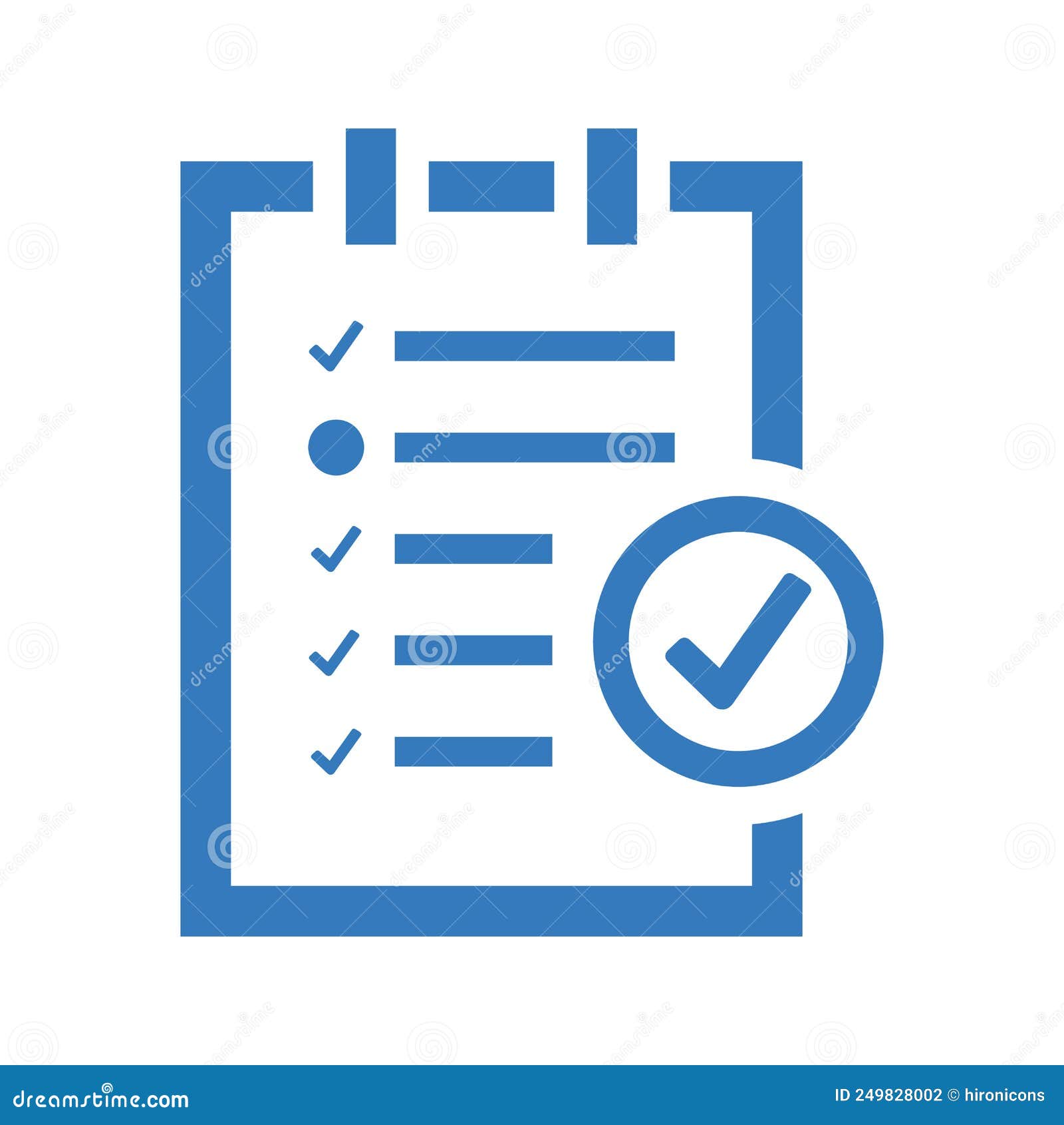 Approve, Tasks, Complete Icon. Simple Editable Vector Design Isolated ...