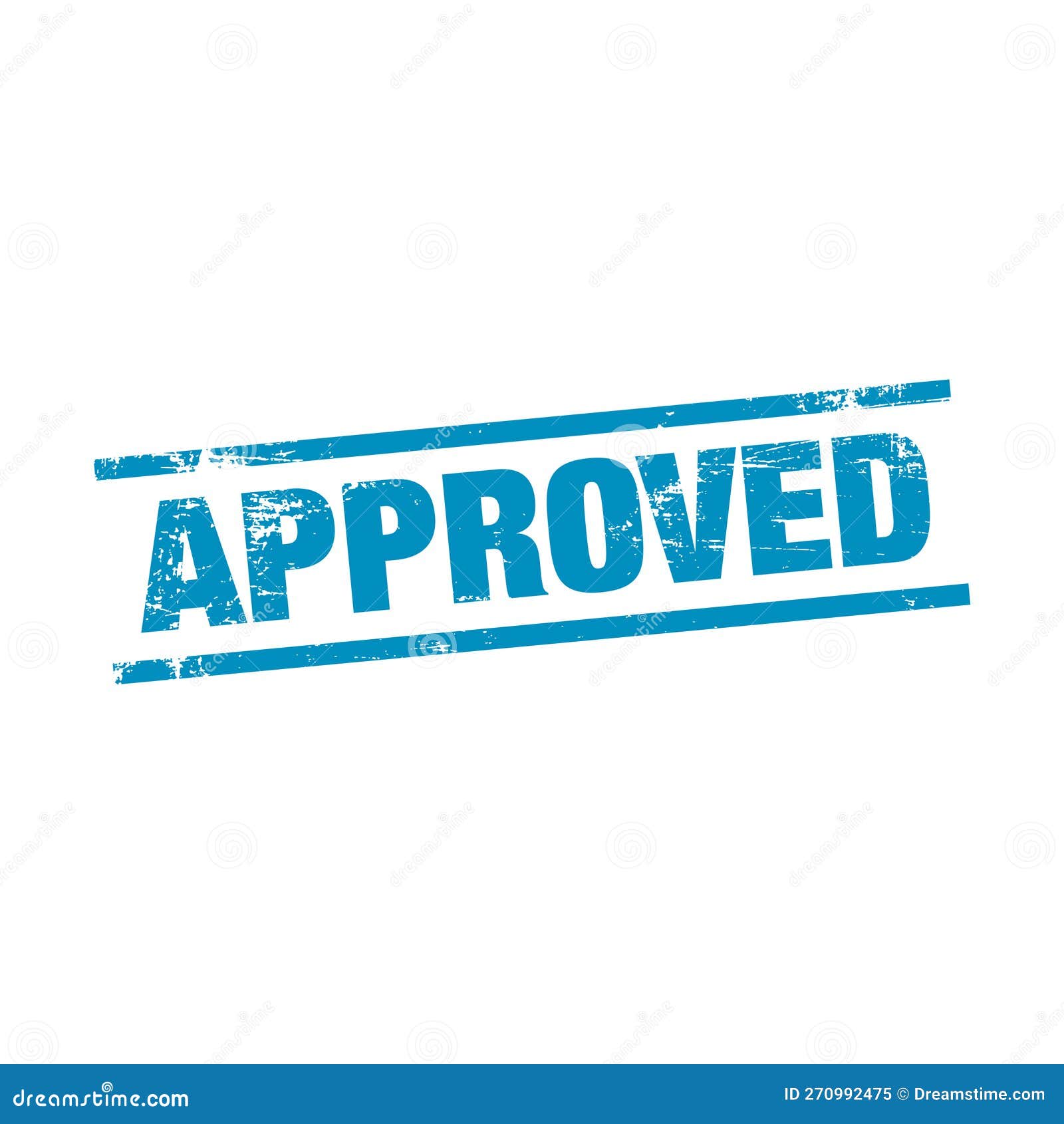 APPROVED Seal Badge Banner Stamp Template Solid Color with Grunge ...