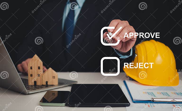 Approved Buildings Permit Concept with Approved Residential Building Project, Architect or ...