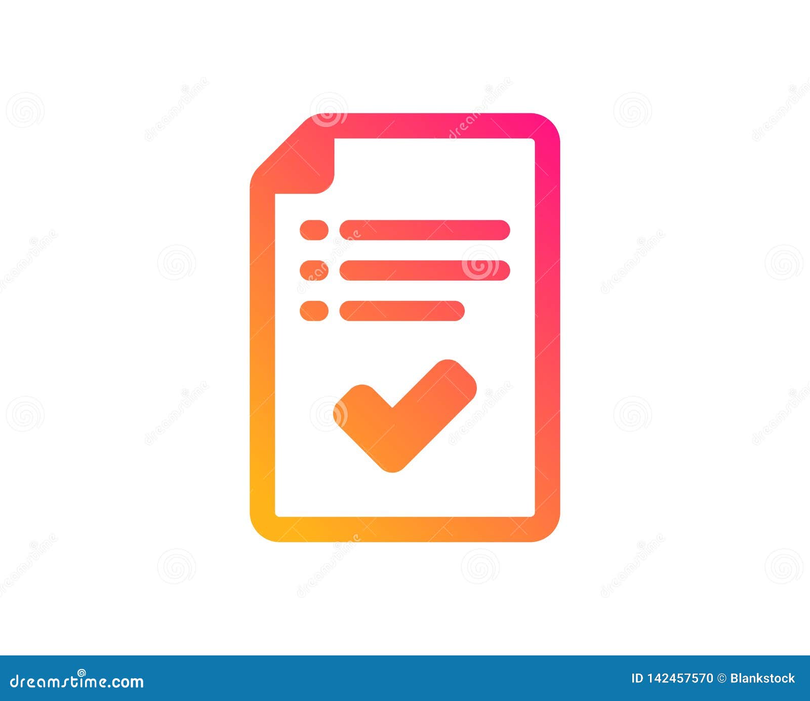 Approved Checklist Icon. Accepted or Confirmed Sign. Vector Stock ...