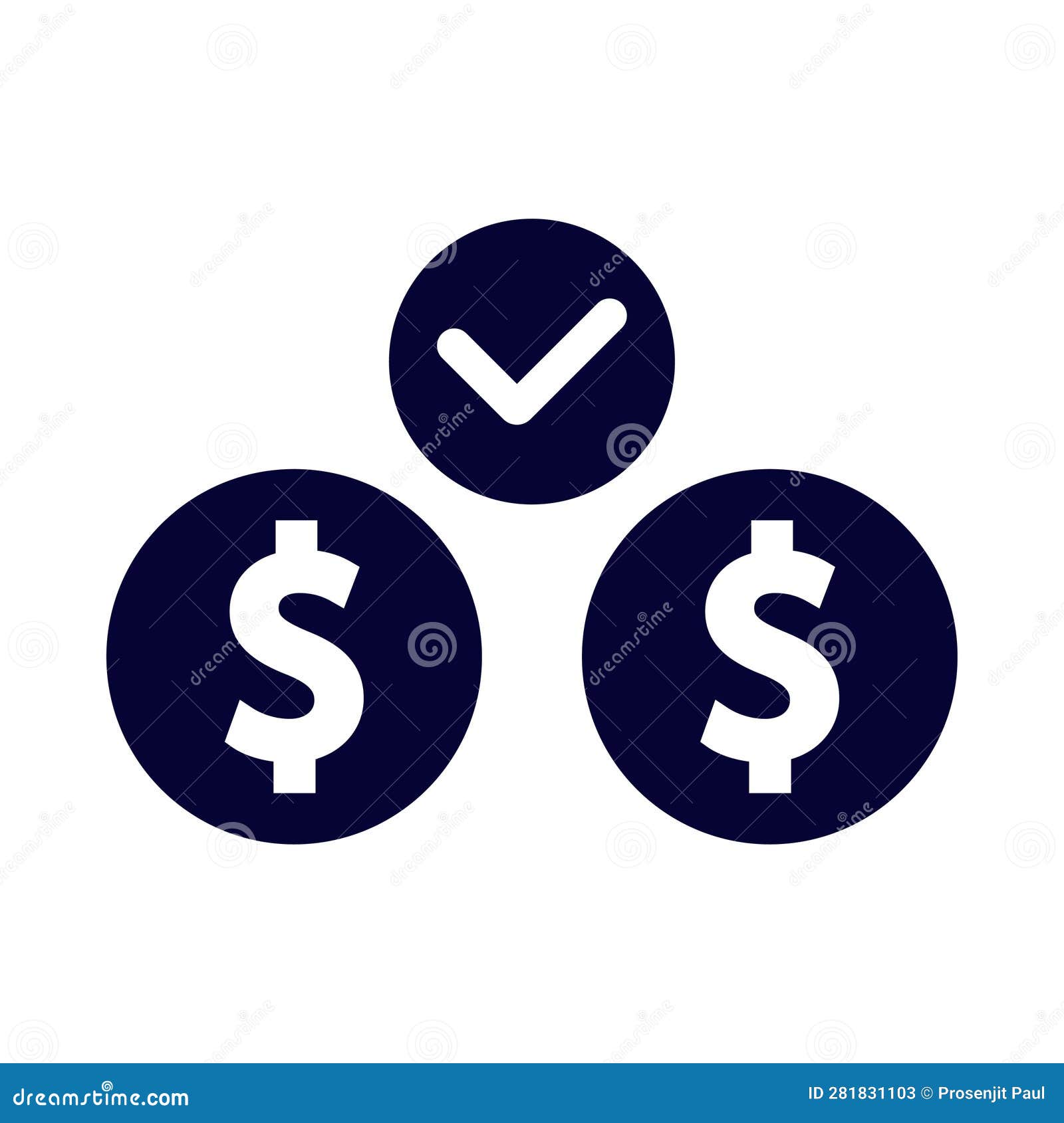 Approved, Choice, Financial, Approved Payment Icon Stock Vector ...