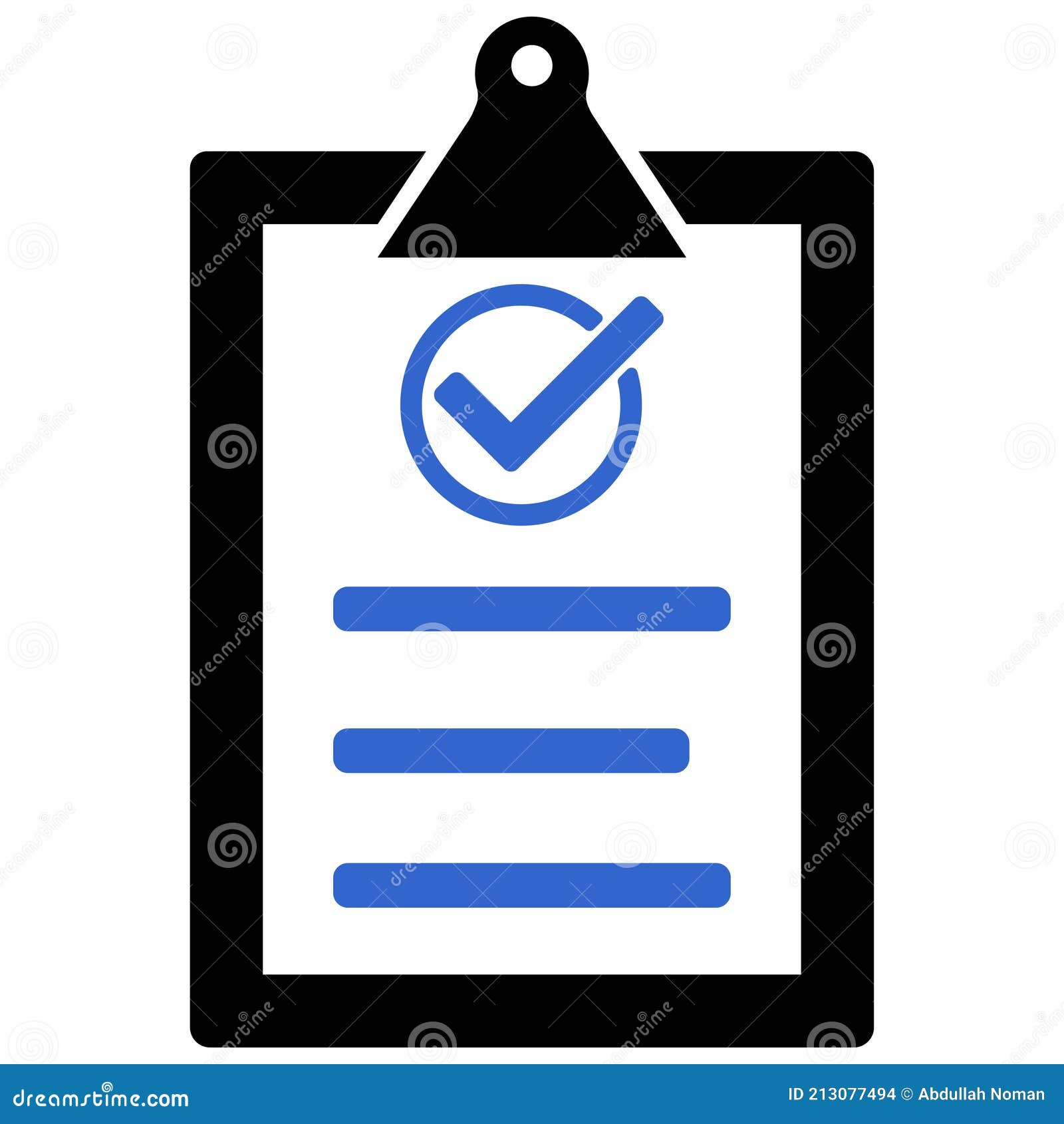Approved document stock vector. Illustration of vector - 213077494