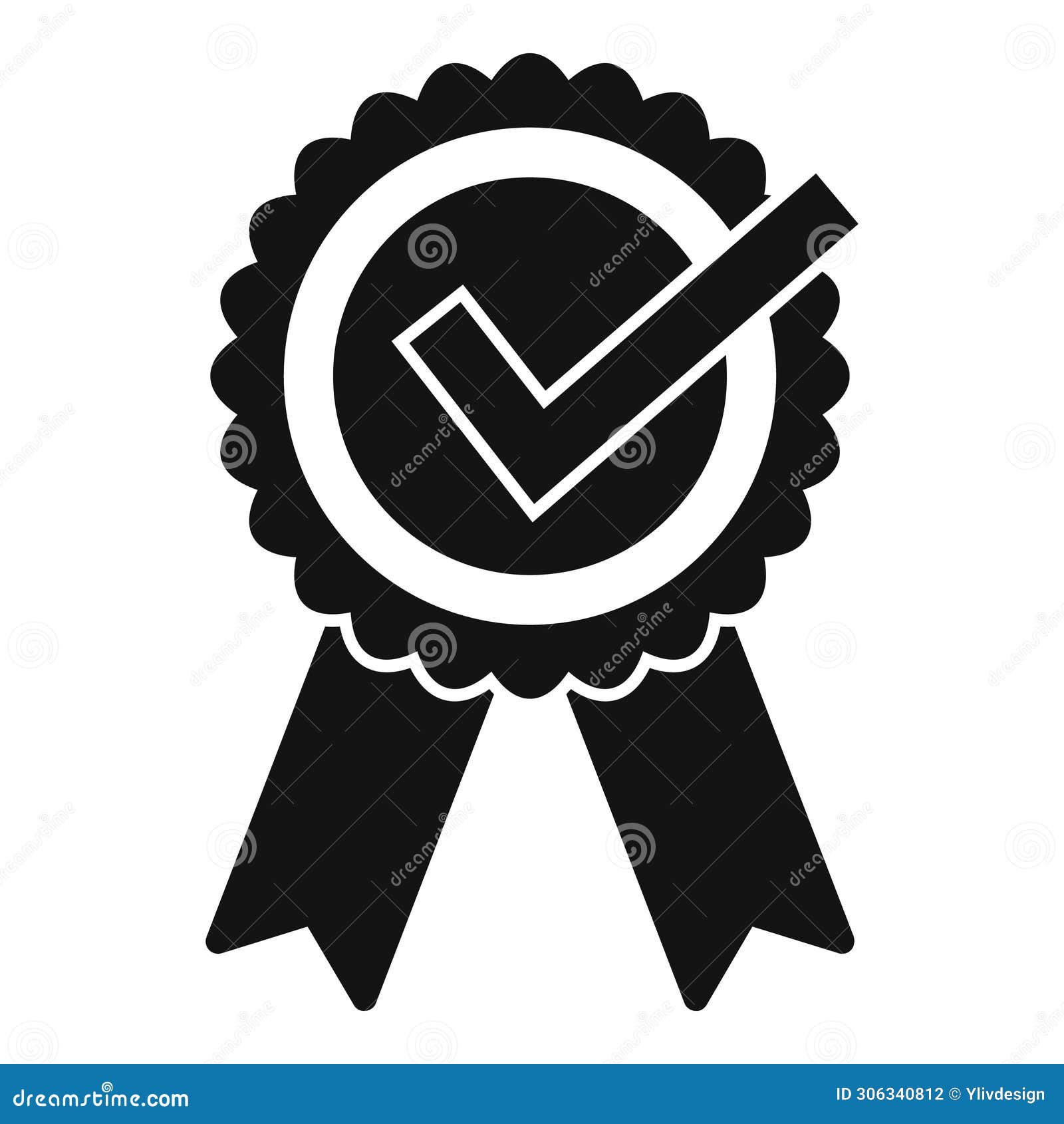 Approved Emblem Icon Simple Vector. Explore Review Think Stock ...
