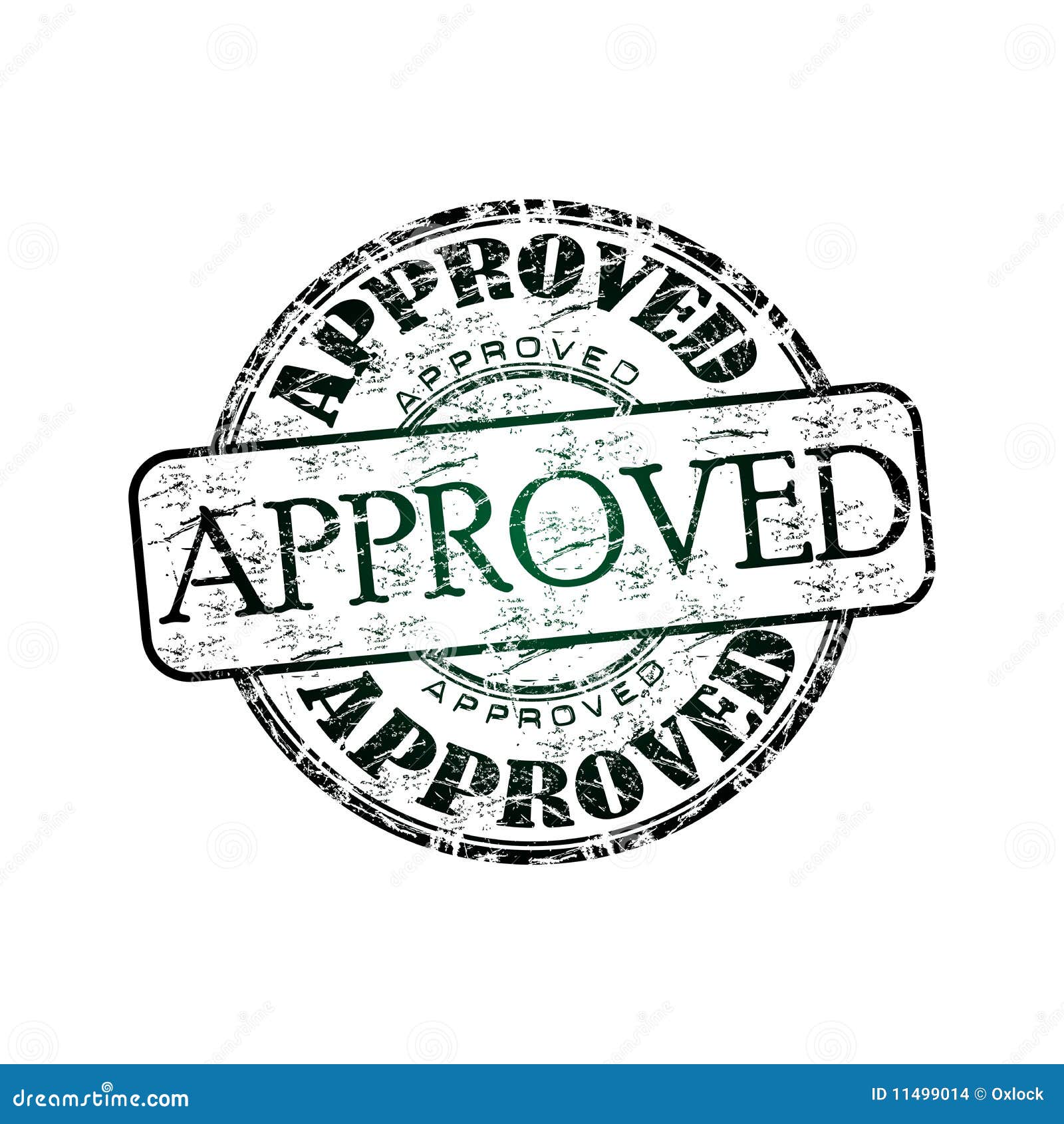 Approved Grunge Rubber Stamp Stock Vector - Illustration of agreement ...
