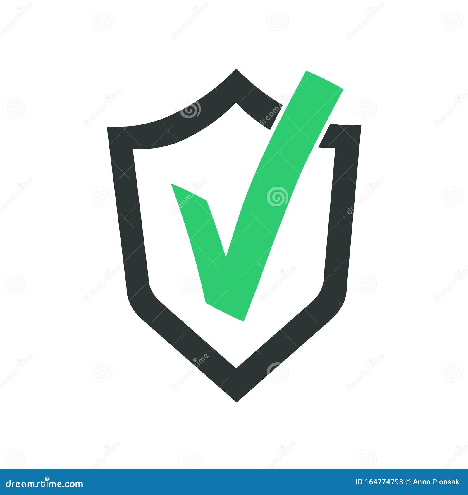 Approved Icon. Accepted. Vector Illustration Stock Illustration ...