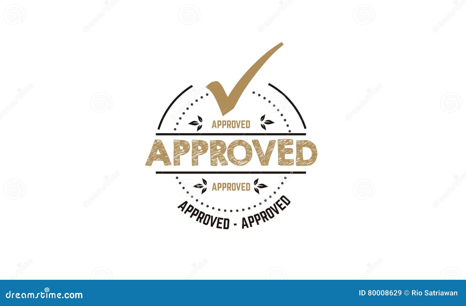 Approved Icon Logo Cartoon Vector | CartoonDealer.com #80008629