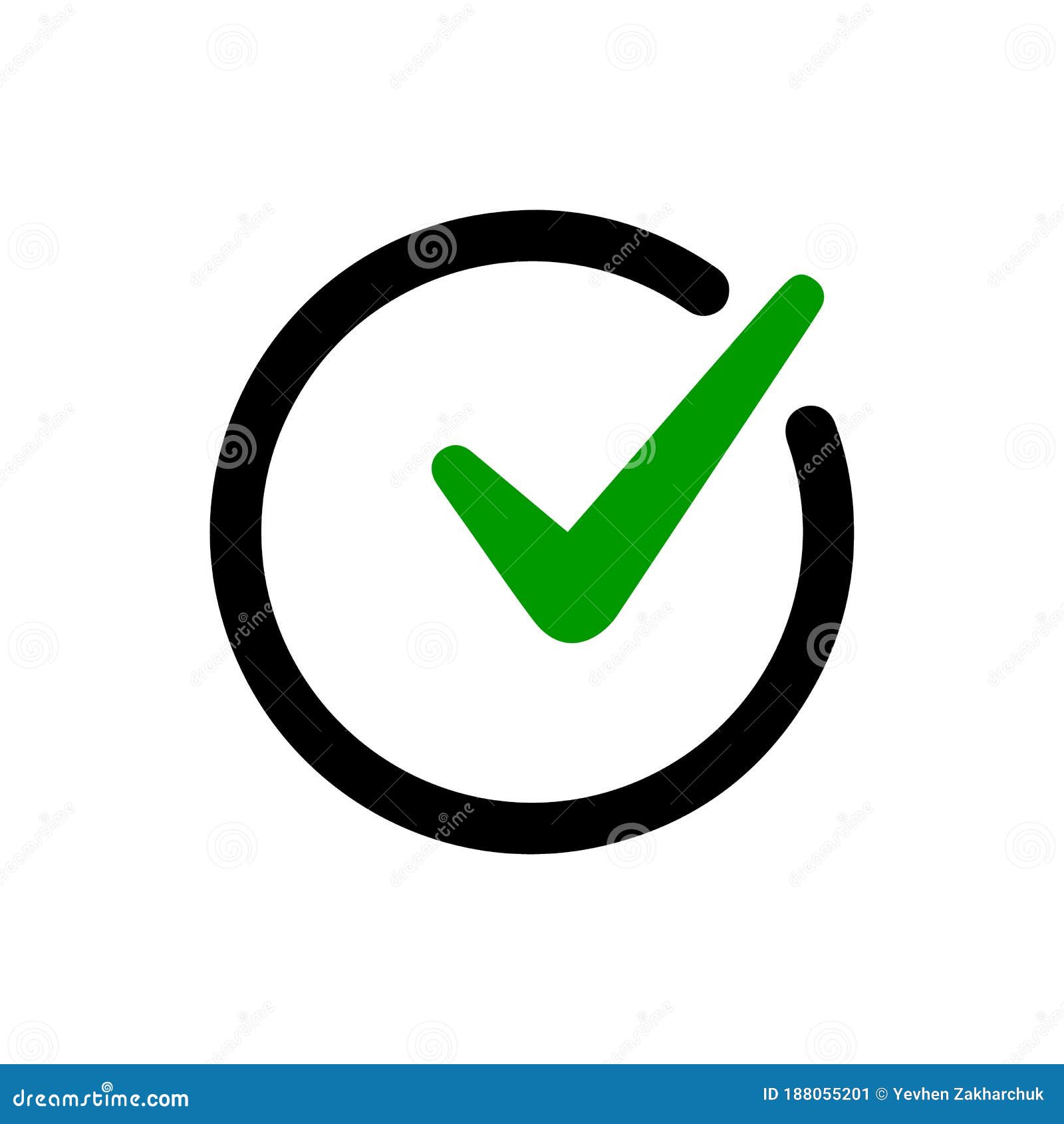 Green Square Check Box