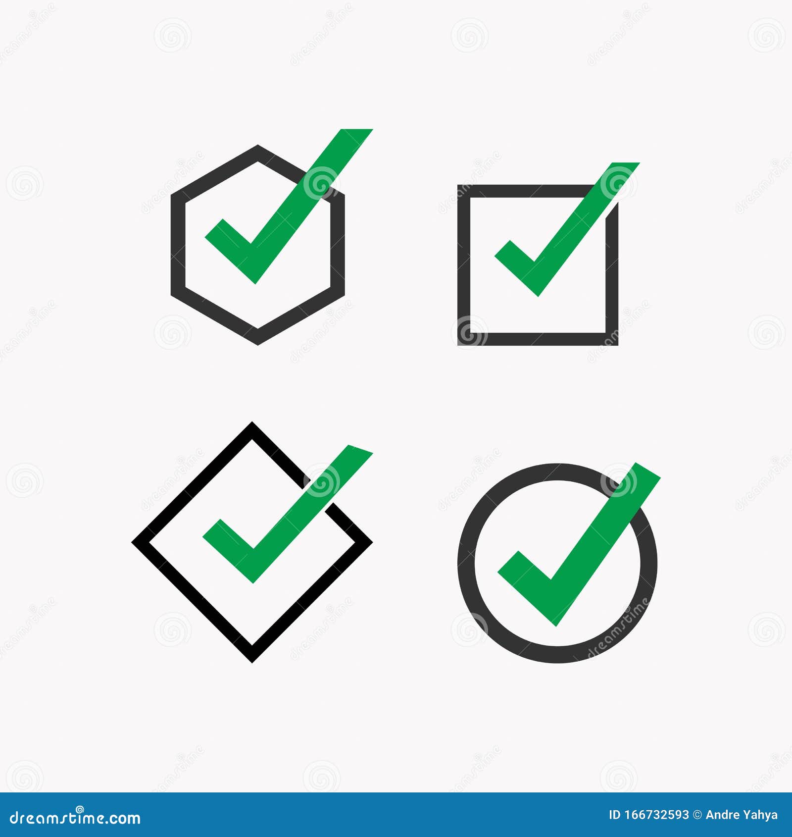 APPROVED LOGO TEMPLATE stock illustration. Illustration of tick - 166732593