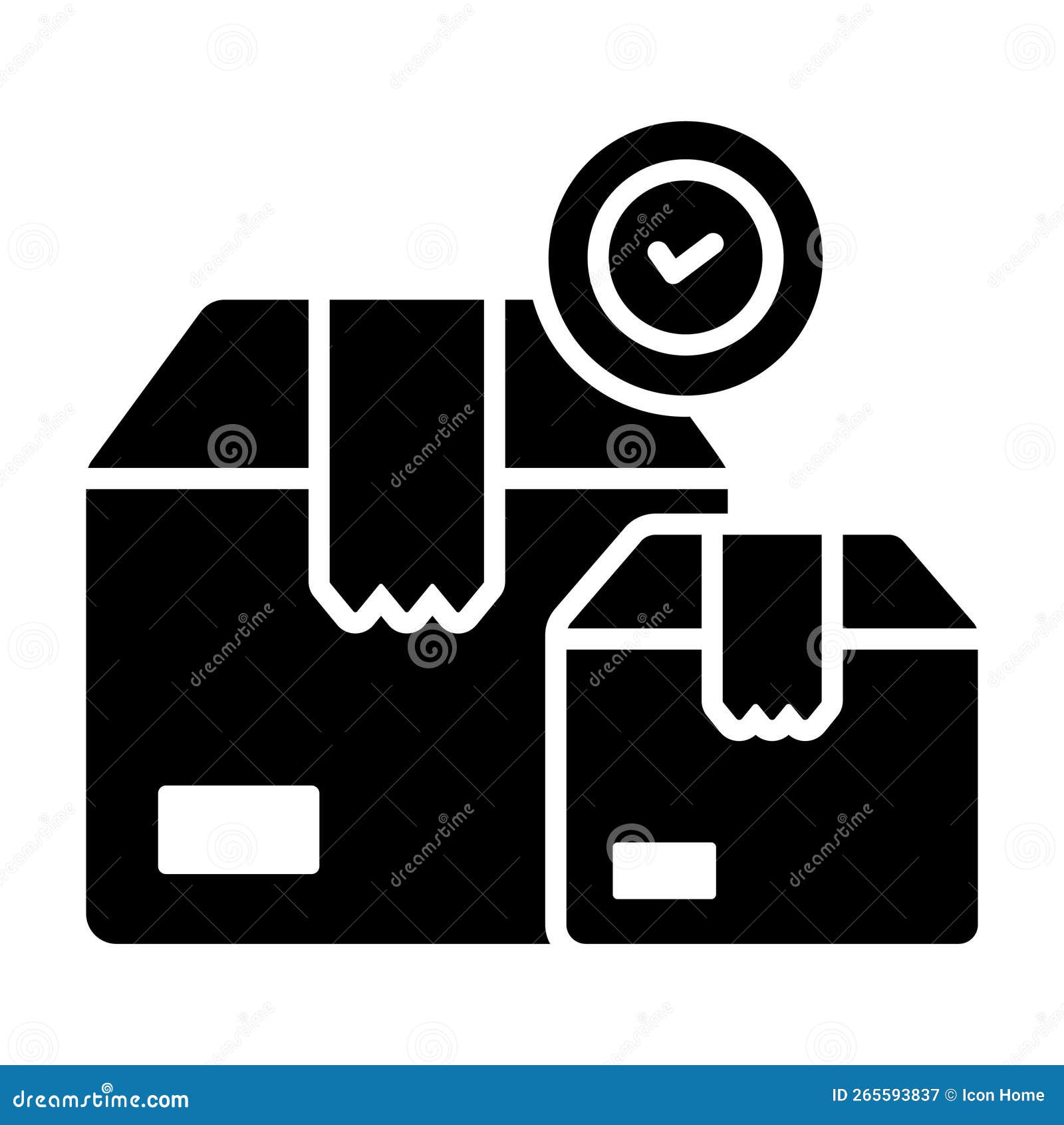 Approved Package Modern Concepts Design, Stock Vector - Illustration of ...