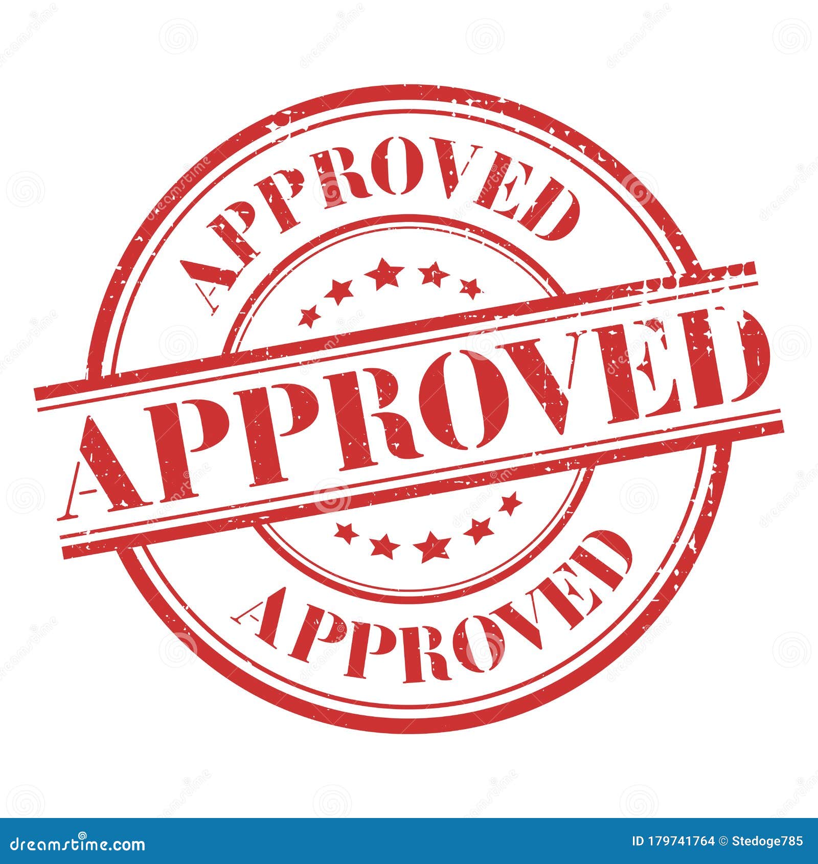 Approved, Round Vector Icon, Grunge Design . Approved Stamp Label Stock ...