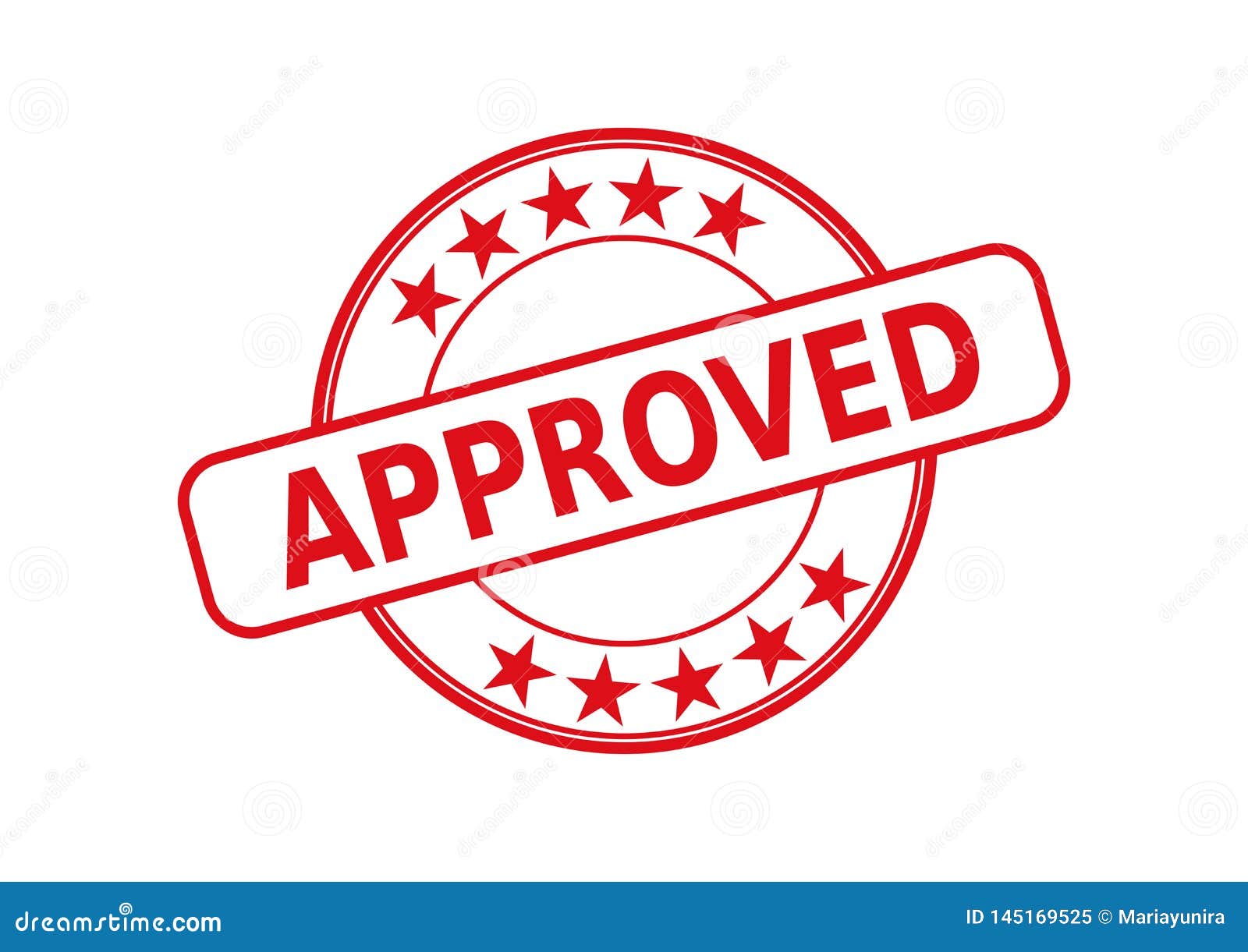 Approved Rubber Stamp Illustration Icon Stock Vector - Illustration of ... Approved Rubber Stamp Illustration Icon Stock Vector - Illustration of ...