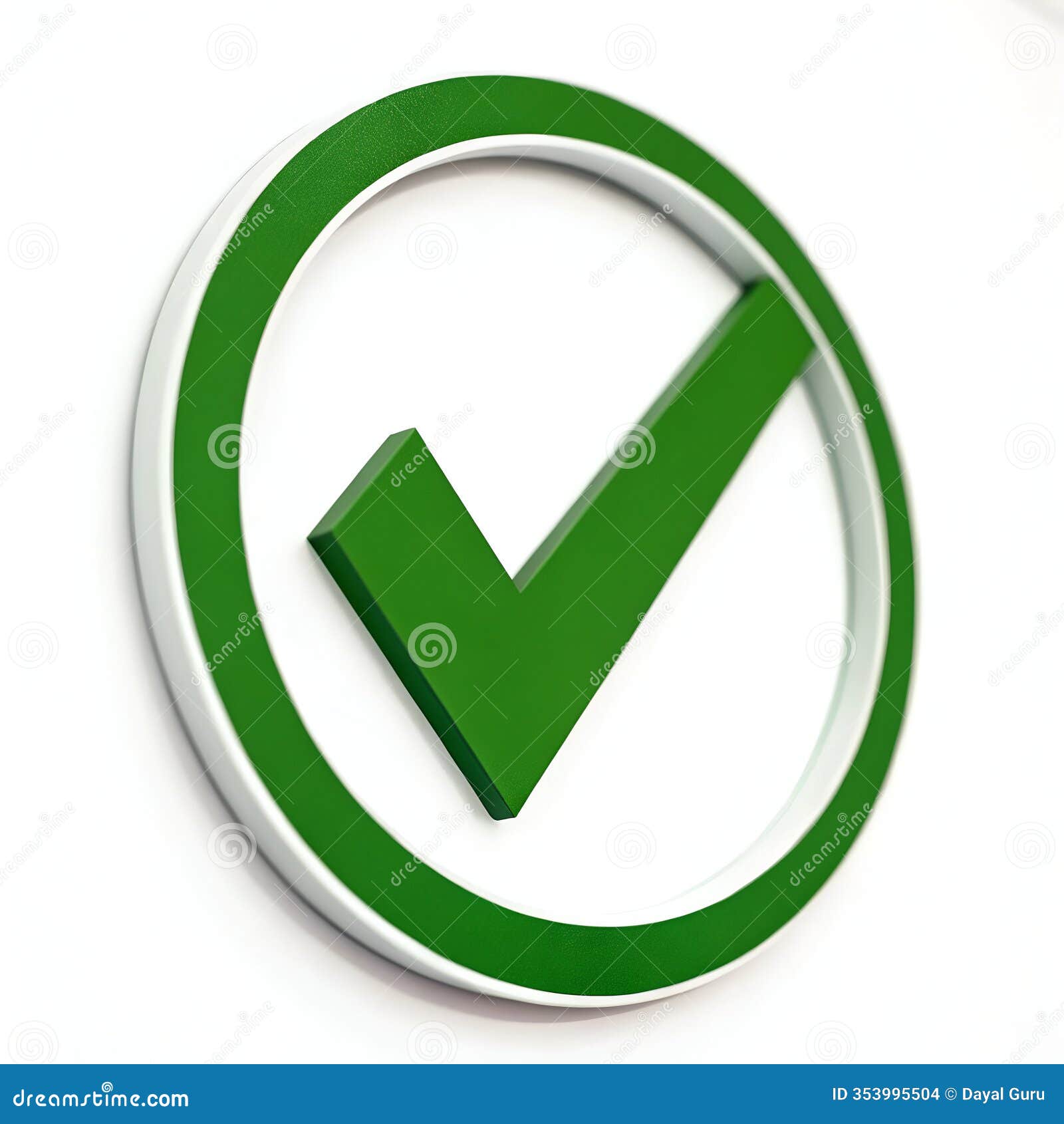 Approved Sign Icon Isolated on White Background Stock Illustration ...