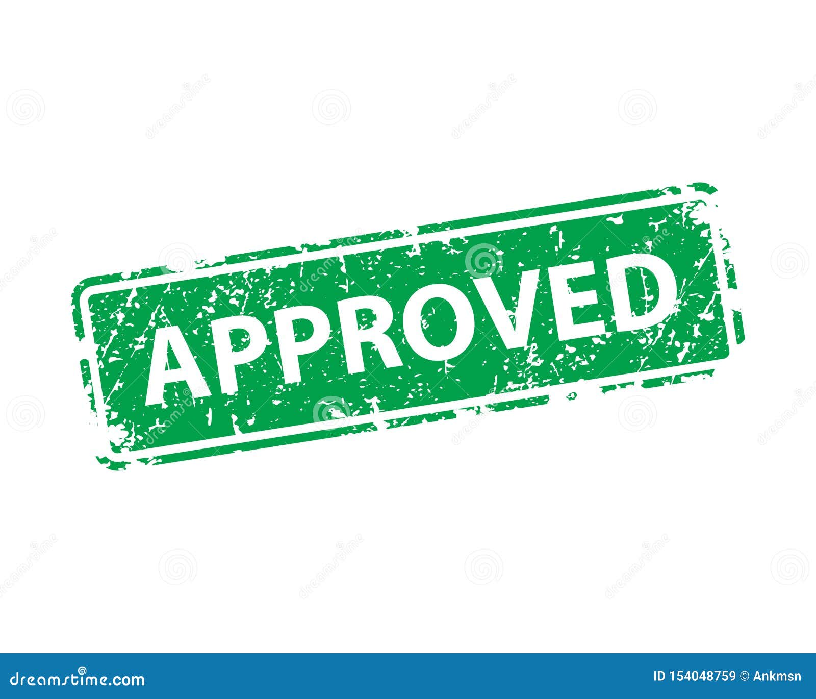 Approved Sign Sticker. Stamp Vector Texture. Stock Vector ...