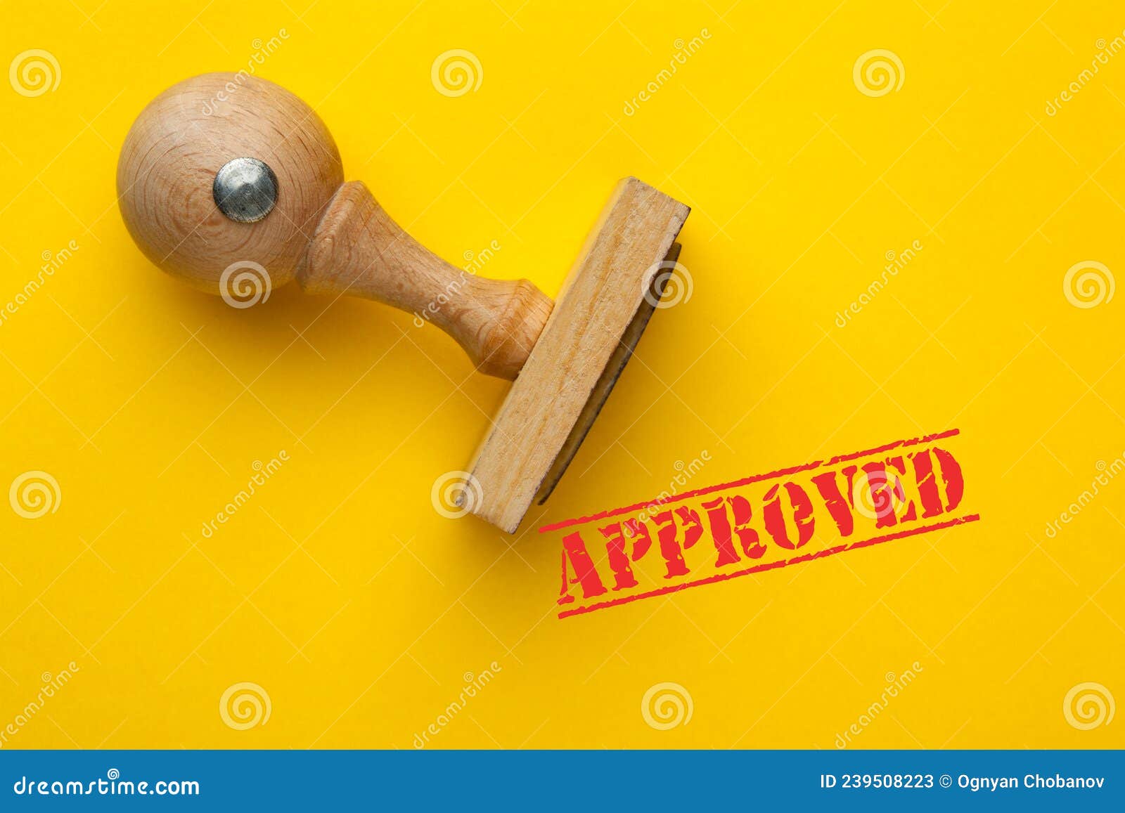 Approved Stamp Concept stock image. Image of authorized - 239508223