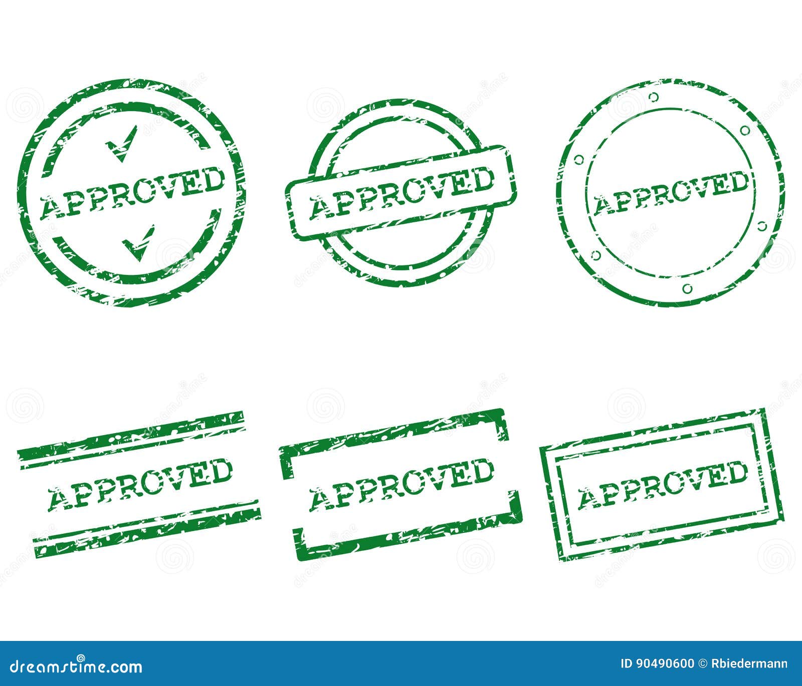 Approved stamp stock vector. Illustration of vector, button - 90490600