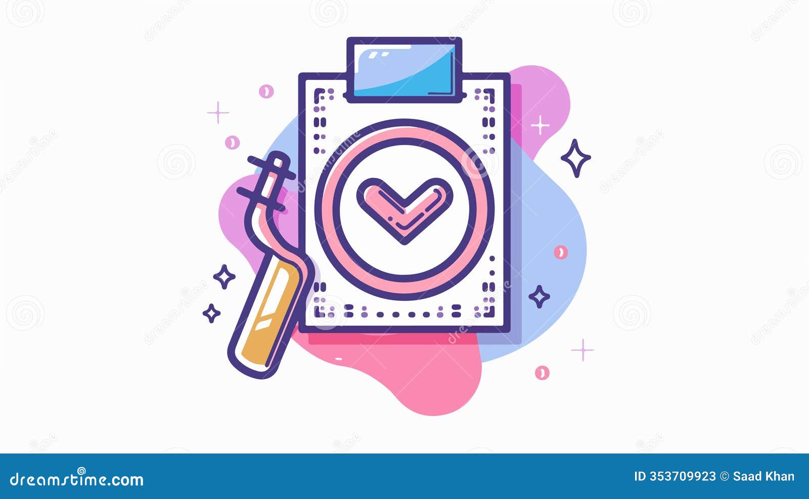Approved Stamp Icon for Assessment Purposes Stock Vector - Illustration ...