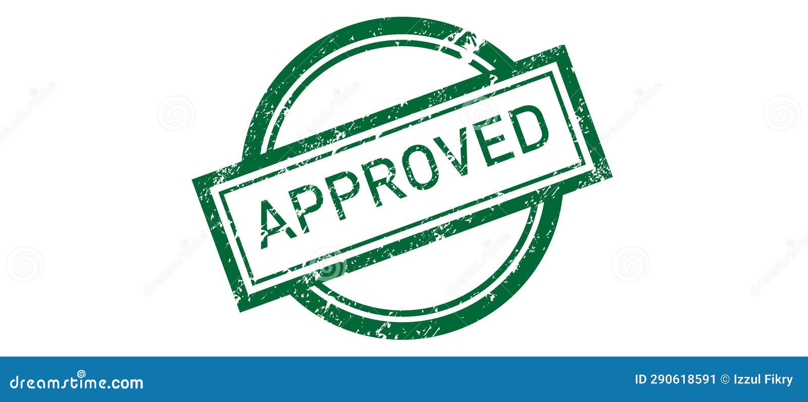 Approved Stamp with Messy Dirty Texture Stock Vector - Illustration of ...