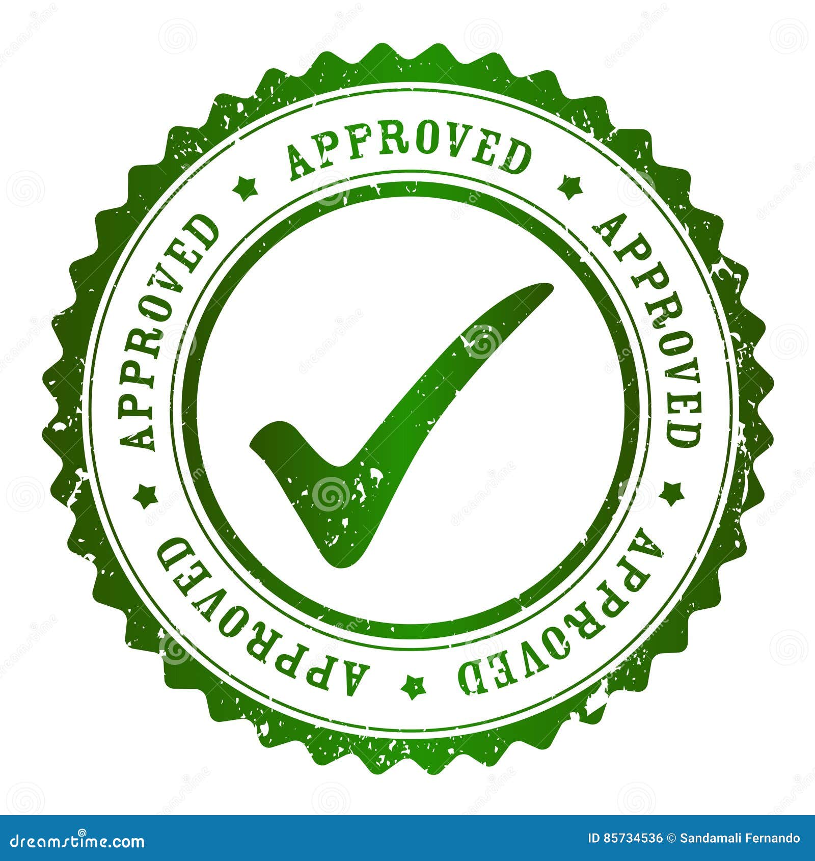 Approved stamp stock illustration. Illustration of background - 85734536