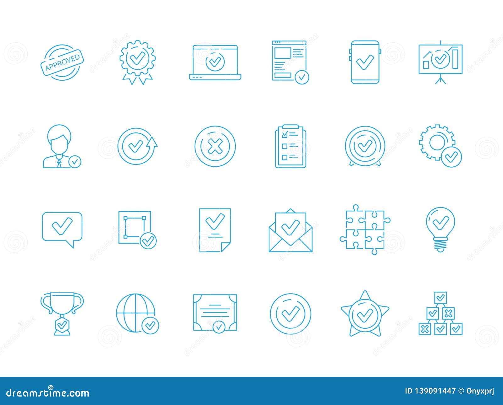 Approved Symbols. Office Customer Signs Checked Inspection Quality ...