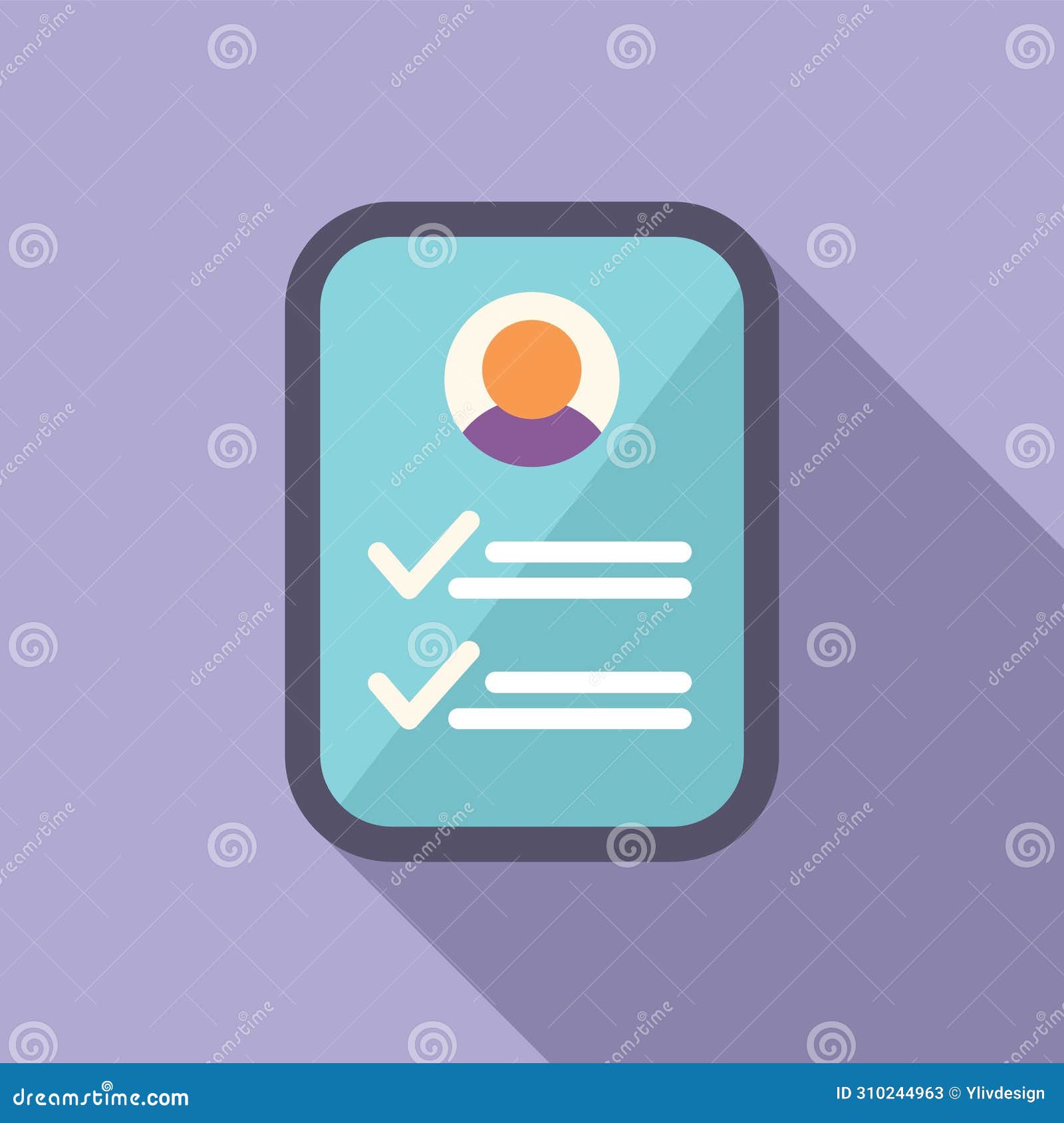 Approved Tablet Online User Icon Flat Vector. New Register Login Stock ...