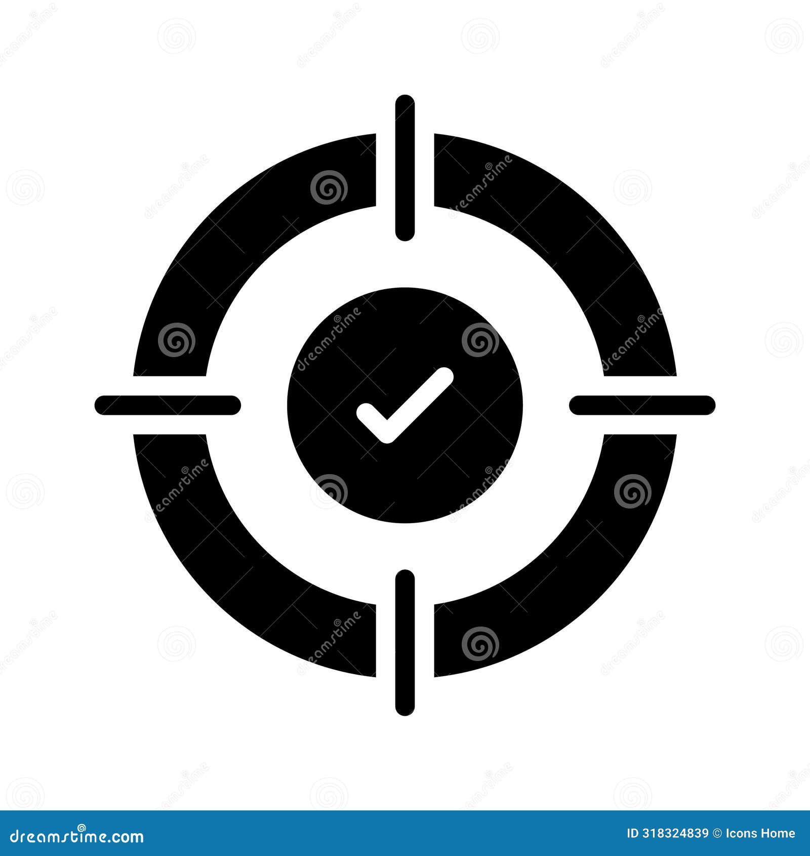 Approved Target Vector Design, Ready for Premium Use Stock Vector ...