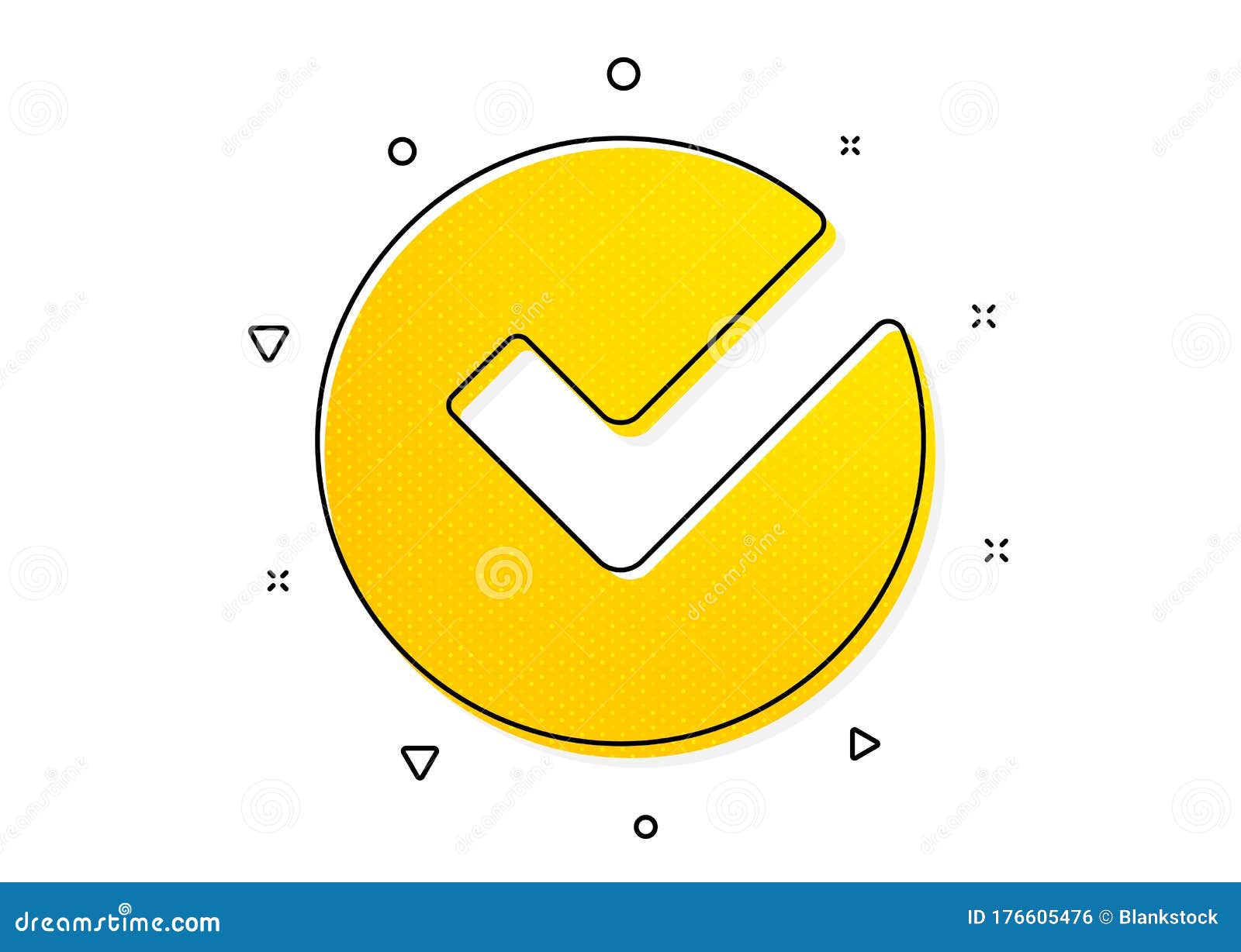 Check Icon. Approved Tick Sign. Vector Stock Vector - Illustration of ...