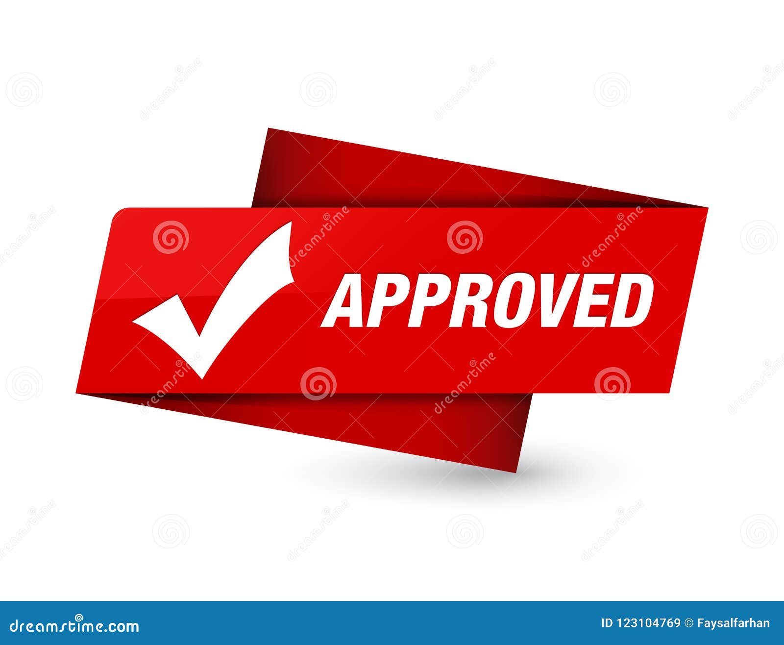 Approved (validate Icon) Premium Red Tag Sign Stock Illustration ... Approved (validate Icon) Premium Red Tag Sign Stock Illustration ...