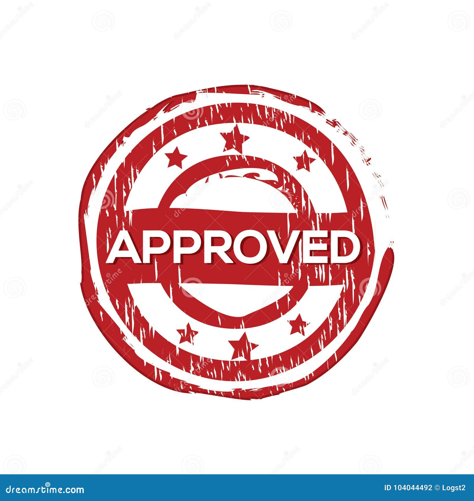 `Approved` Vector Rubber Stamp Stock Vector - Illustration of crafted ...