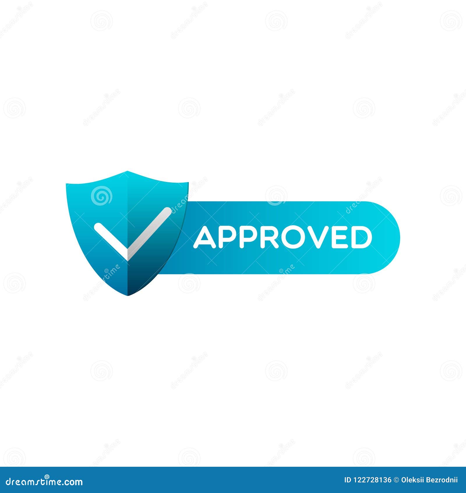 Approved Vector Stamp with Shield Stock Vector - Illustration of ...