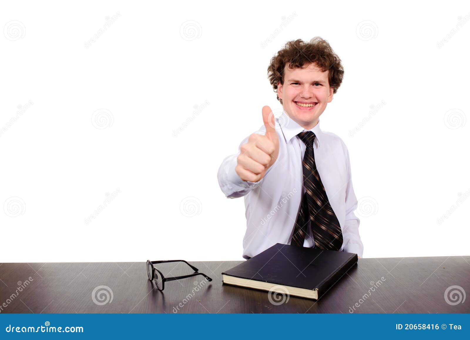 Approving gesture stock photo. Image of look, happy, business - 20658416