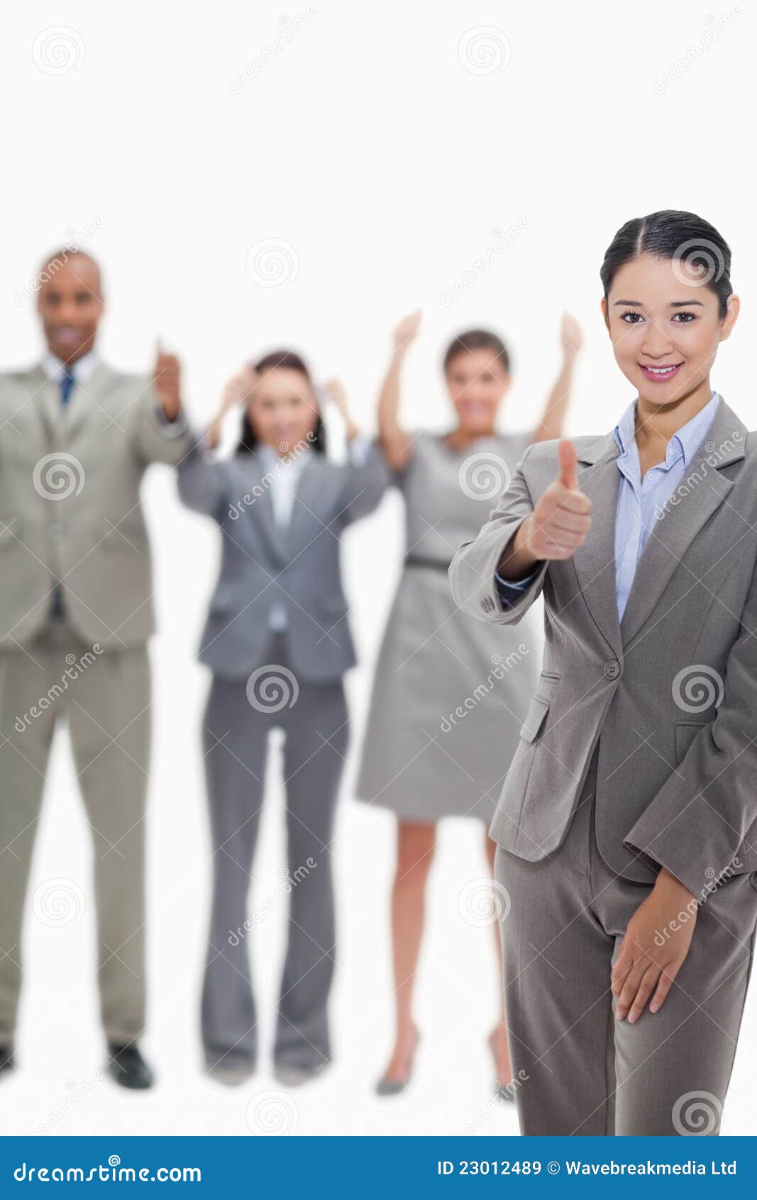 Approving team stock image. Image of caucasian, fine - 23012489