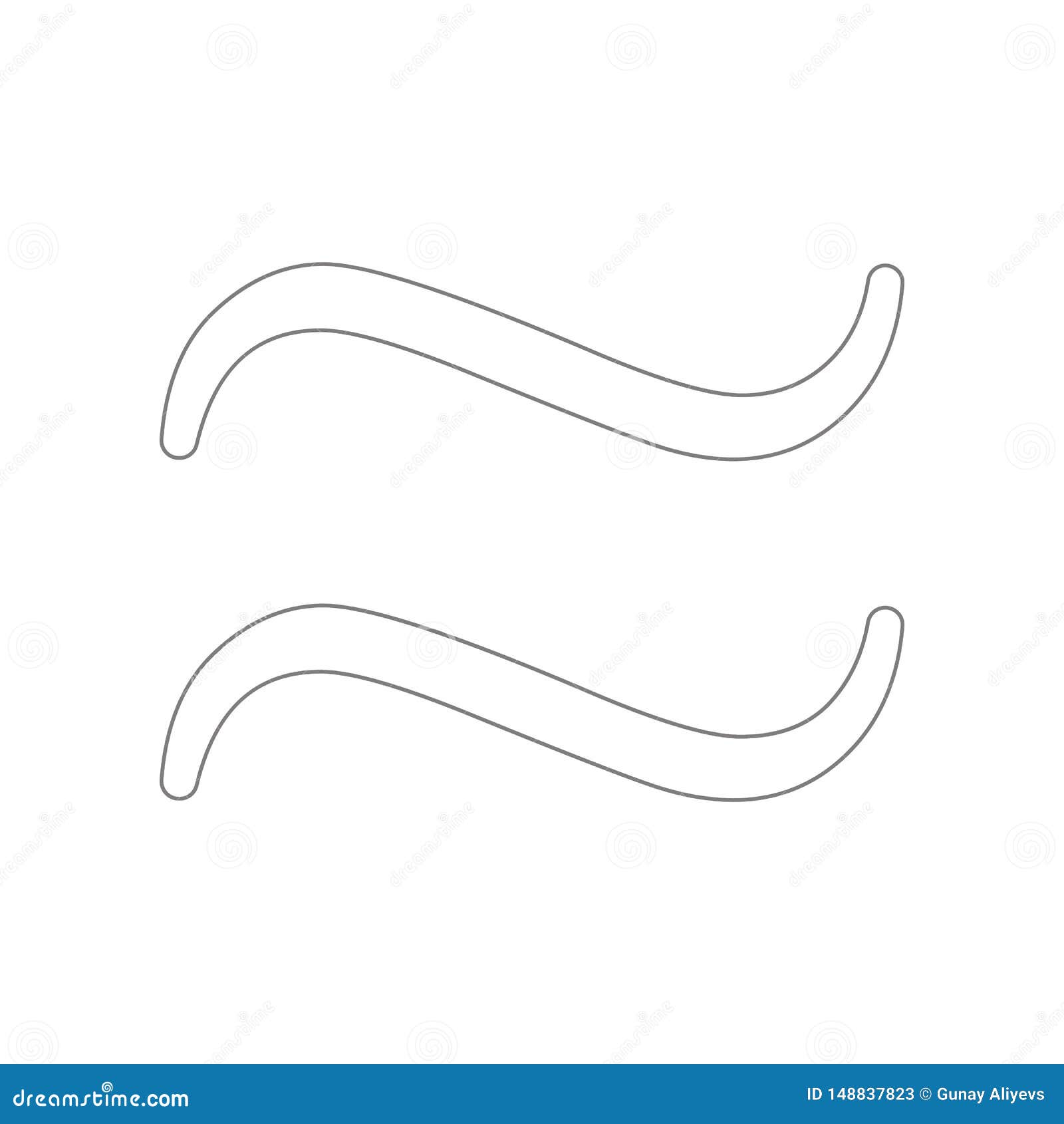 Approximately Equal Symbol Icon. Element of Web for Mobile Concept and ...