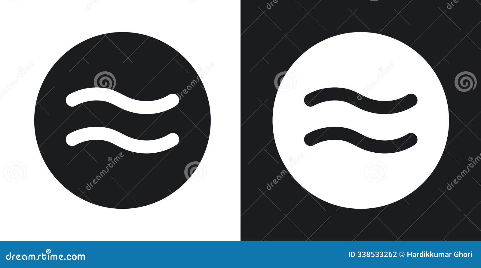 Is Approximately Equal To Icon Vector From Math Symbols Collection ...