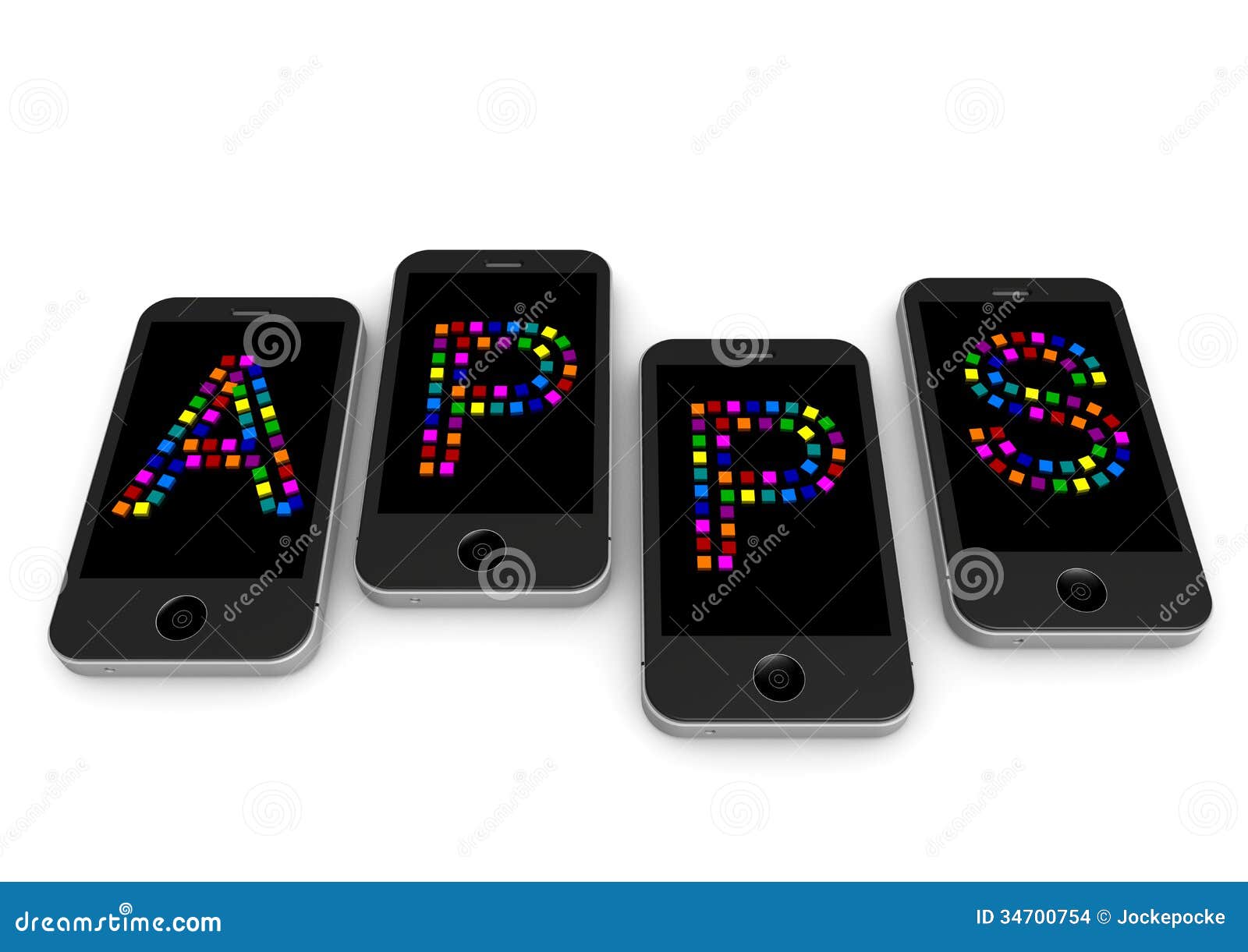 APPS stock illustration. Illustration of optional, portable - 34700754