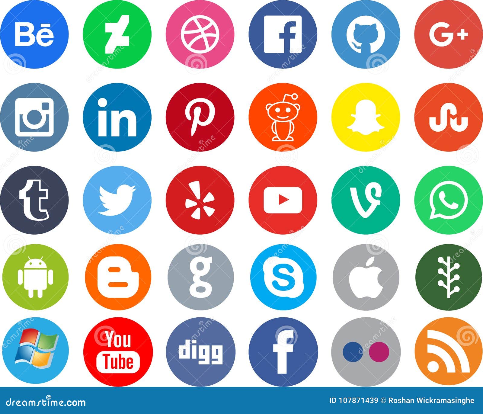 Apps Sociales Del Establecimiento De Una Red Medios Imagen de archivo ...