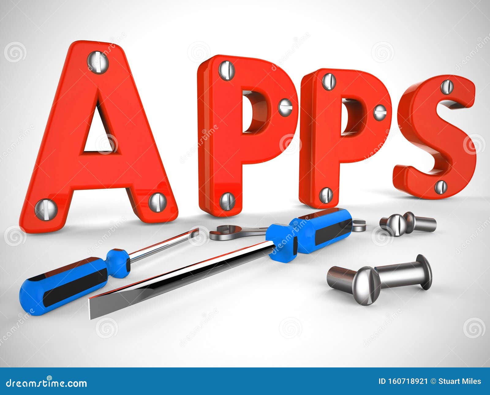 Apps Store Concept or Software Application Icon Means Mobile or ...