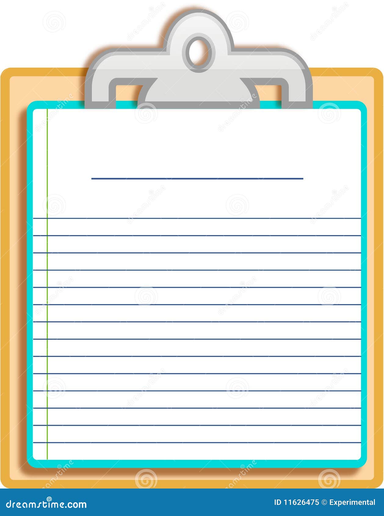 Appunti in Bianco Del Blocchetto Per Appunti Illustrazione Vettoriale ...