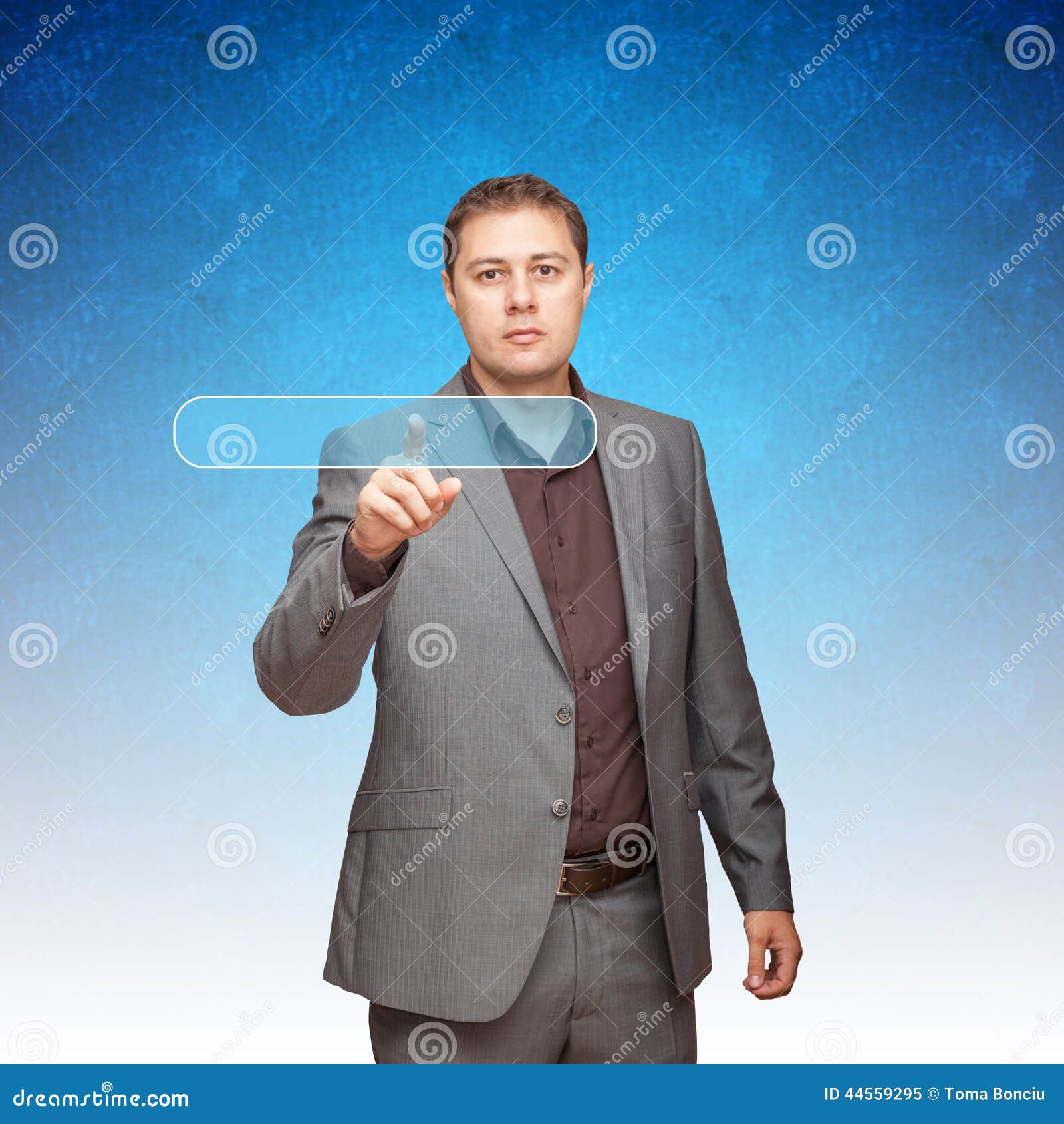 Appuyer sur des boutons image stock. Image du branchez - 44559295