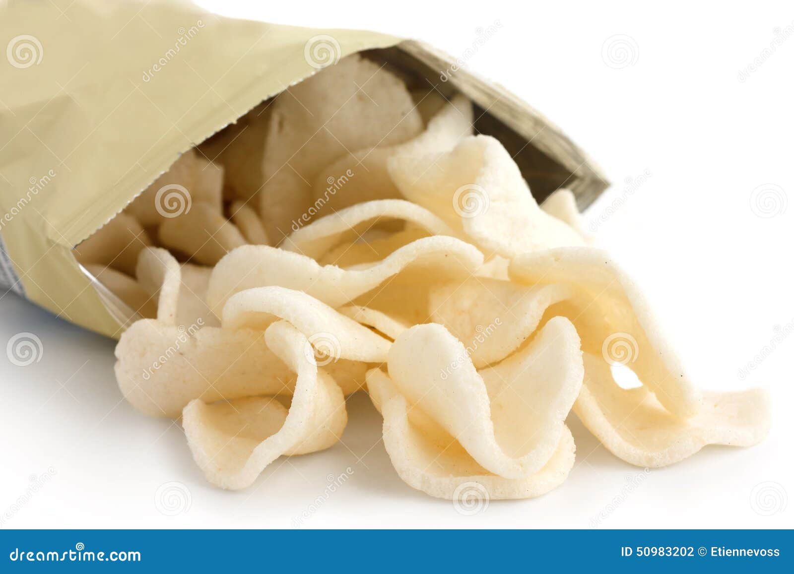 Apra Il Pacchetto Di Cracker Del Gamberetto Fotografia Stock - Immagine ...