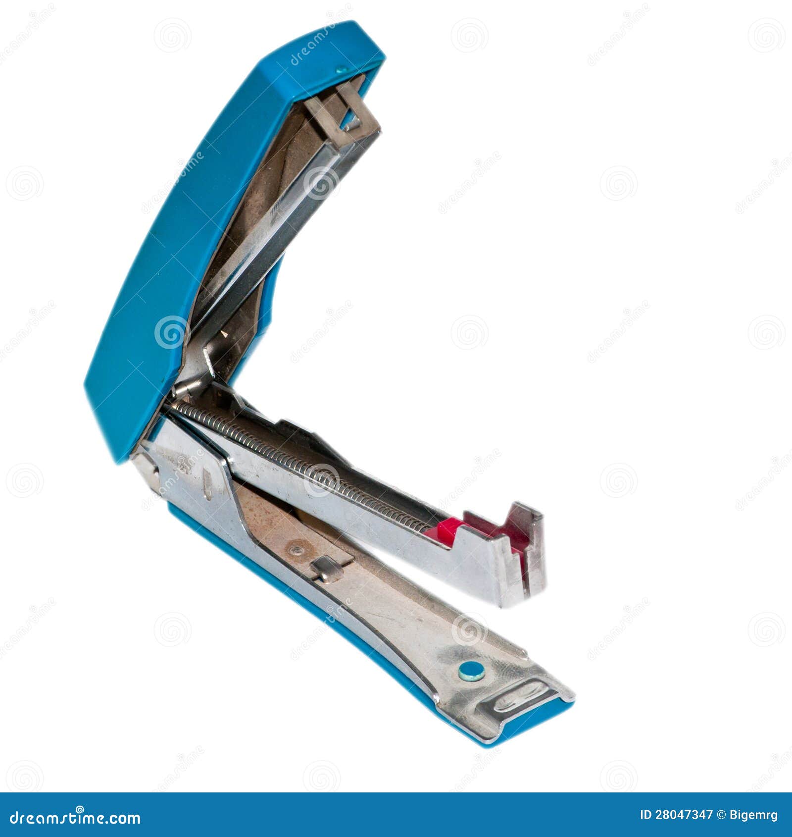 Apra La Cucitrice Meccanica Immagine Stock - Immagine di metallo ...