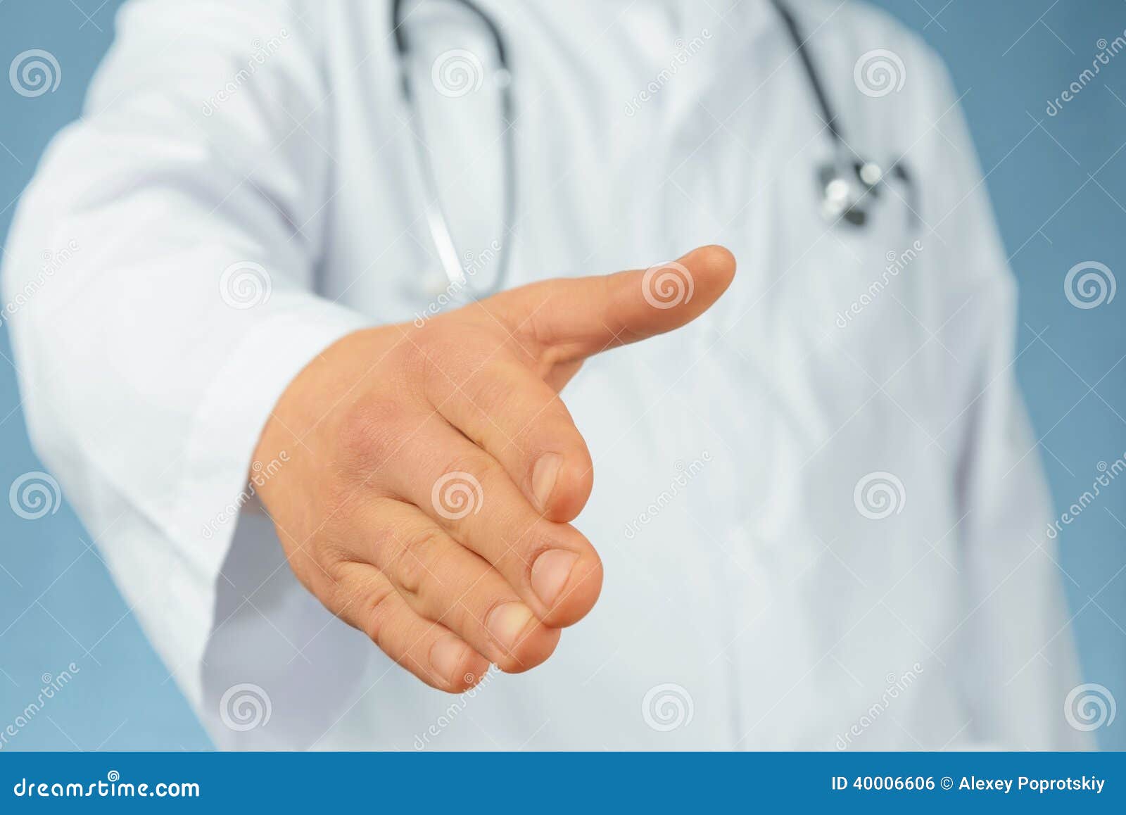 Apretón de manos médico foto de archivo. Imagen de confiabilidad - 40006606