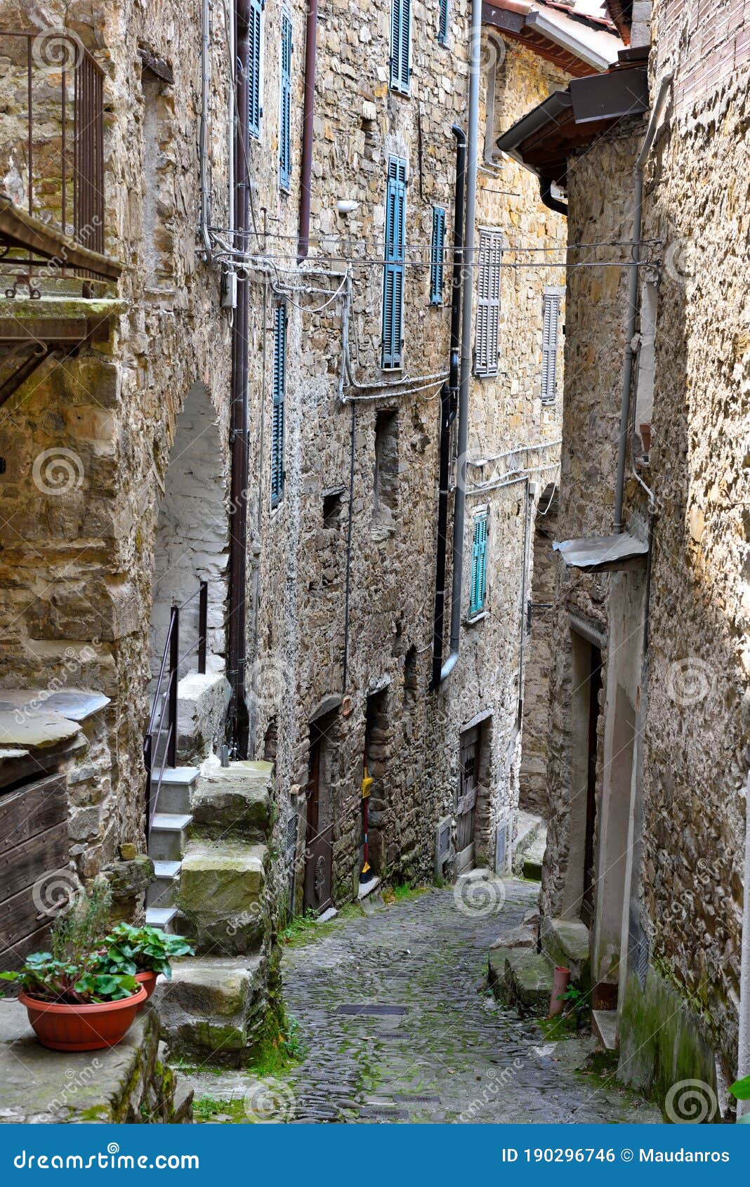 Apricale imperia italy stock photo. Image of liguria - 190296746