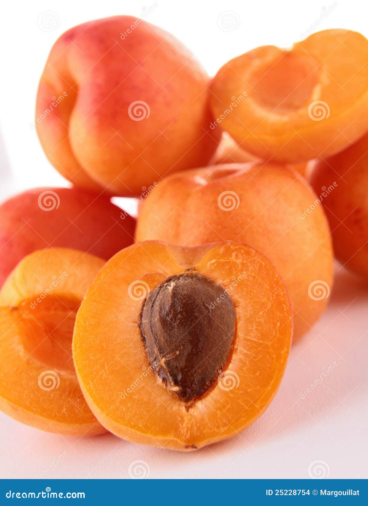 Apricot stock photo. Image of leaf, healthy, ripe, gourmet - 25228754