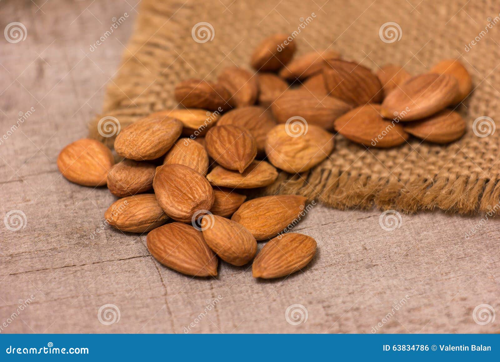 Apricot kernels stock photo. Image of food, brown, yellow - 63834786