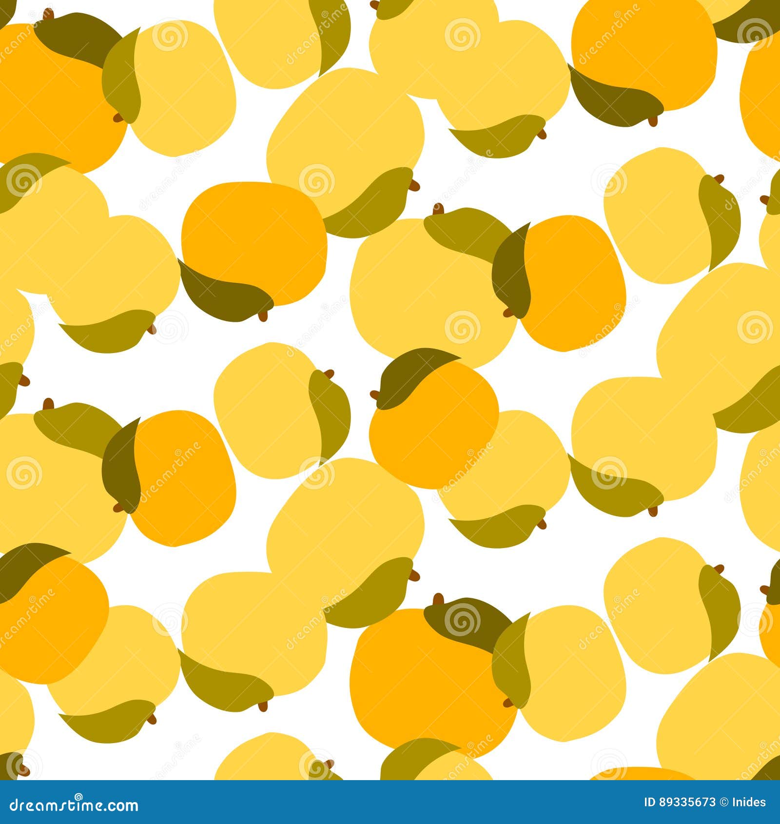 Apricot Seamless Border. Vector Illustration. Vertical | CartoonDealer ...