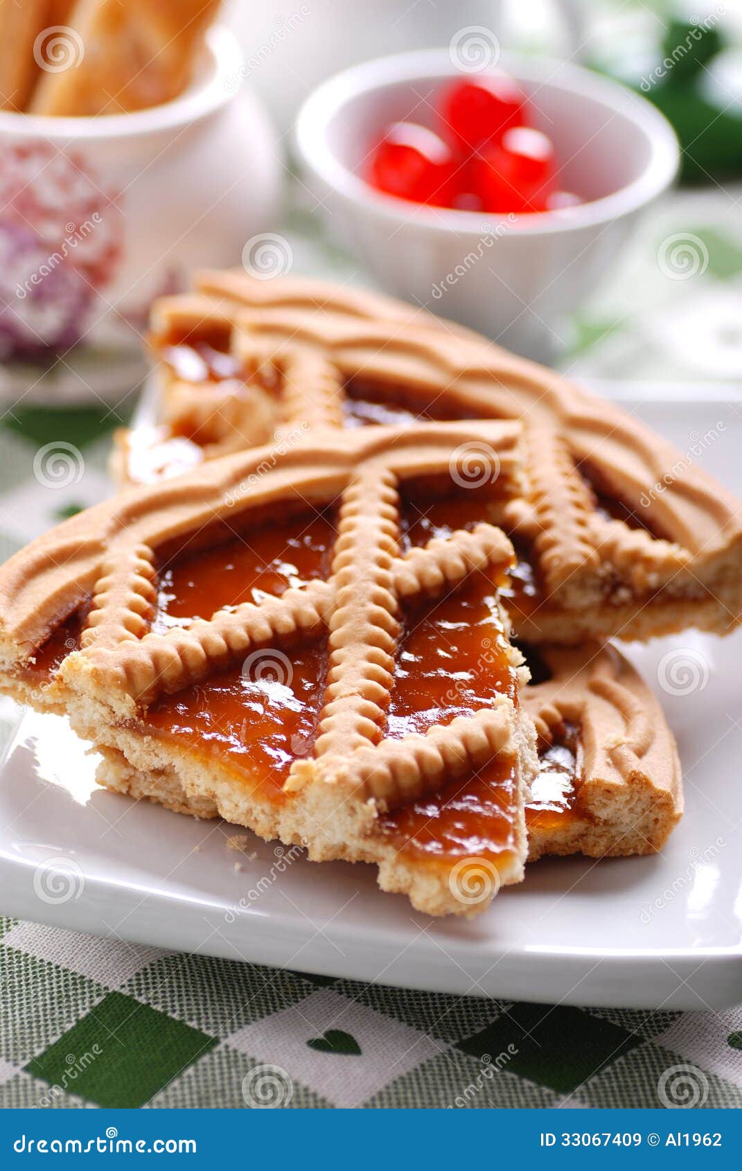 Apricot tart stock image. Image of apricot, fresh, piece - 33067409