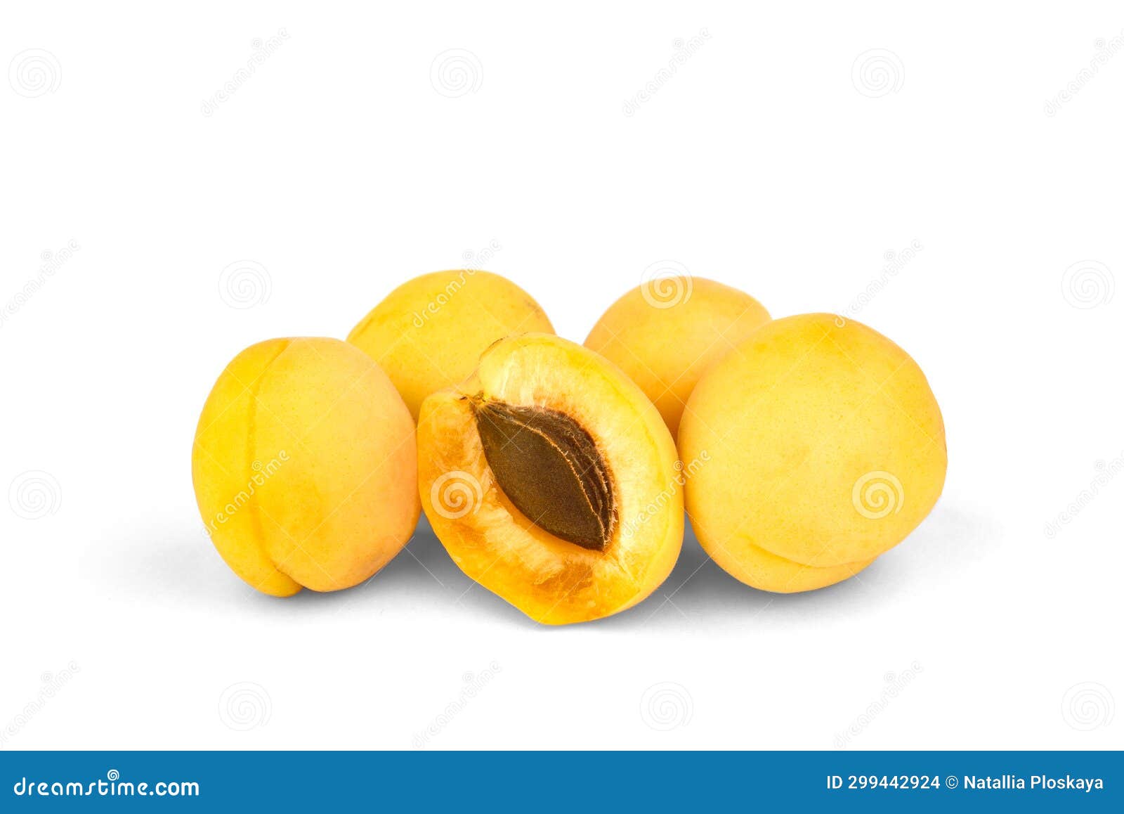 Apricot on a White Background Stock Photo - Image of isolated, ripe ...