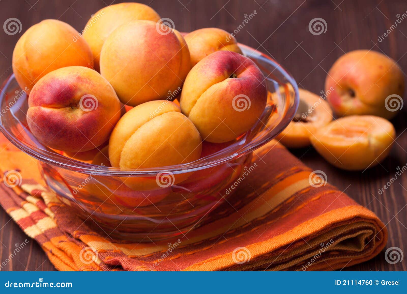 Apricots stock photo. Image of yellow, shot, dessert - 21114760