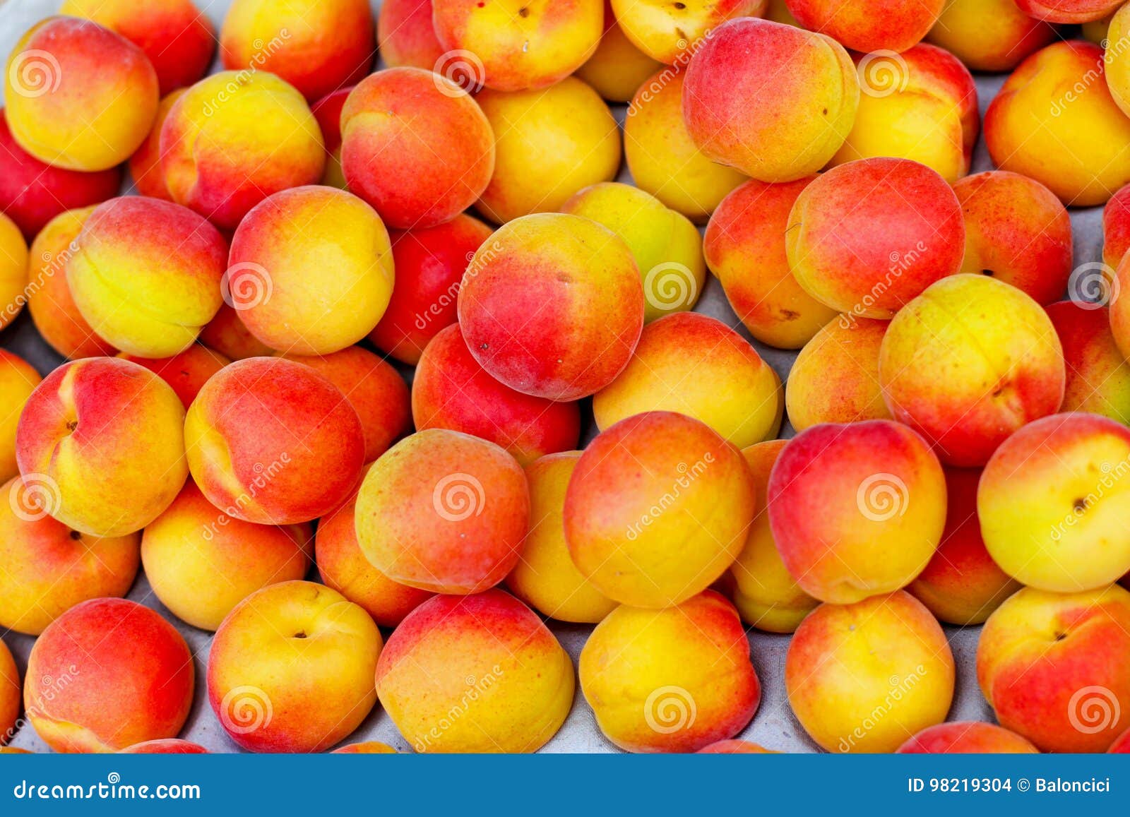 Apricots stock photo. Image of apricots, peach, market - 98219304